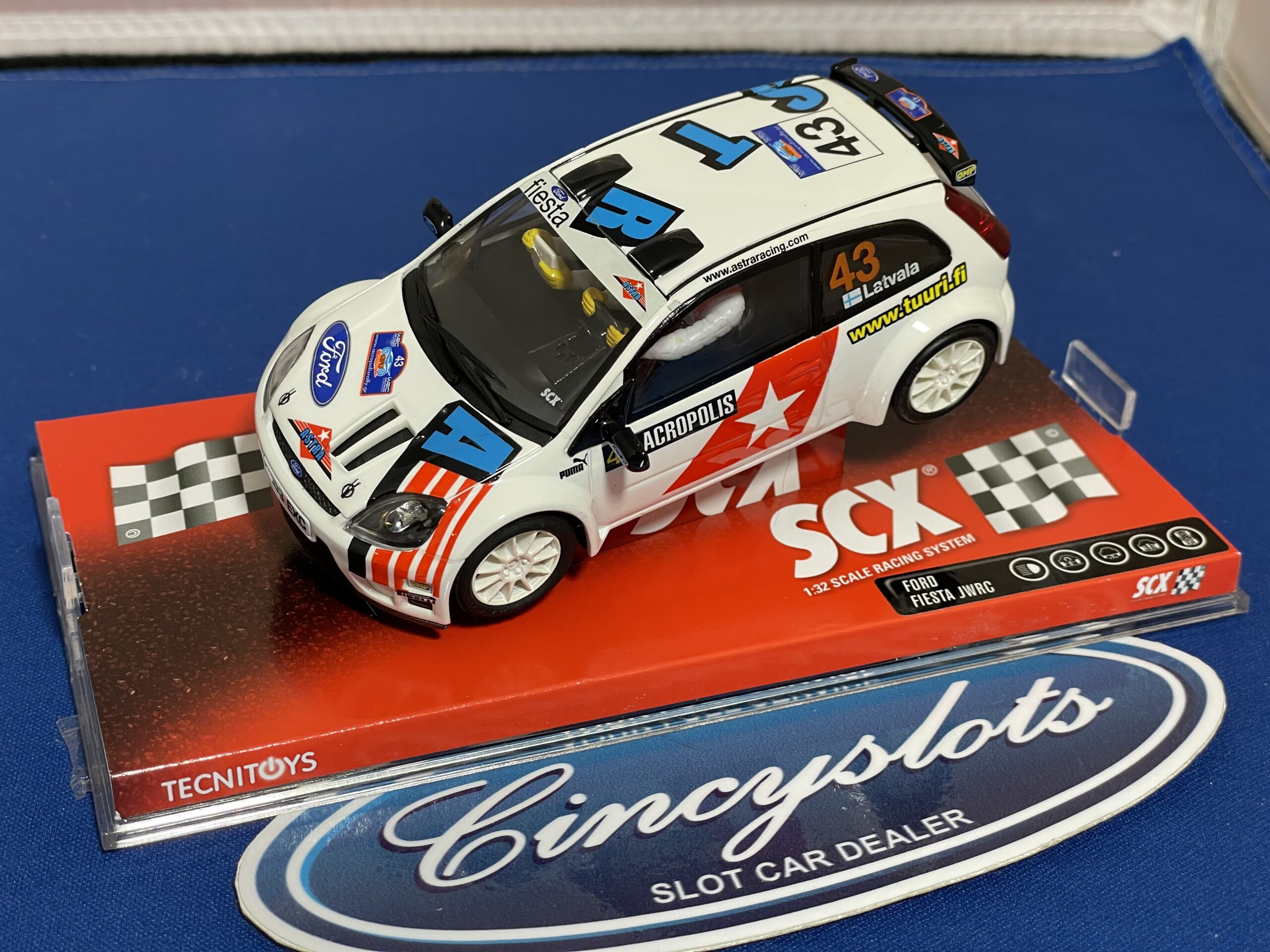 SCX 61620 Ford Fiesta Rally, Lightly Used.