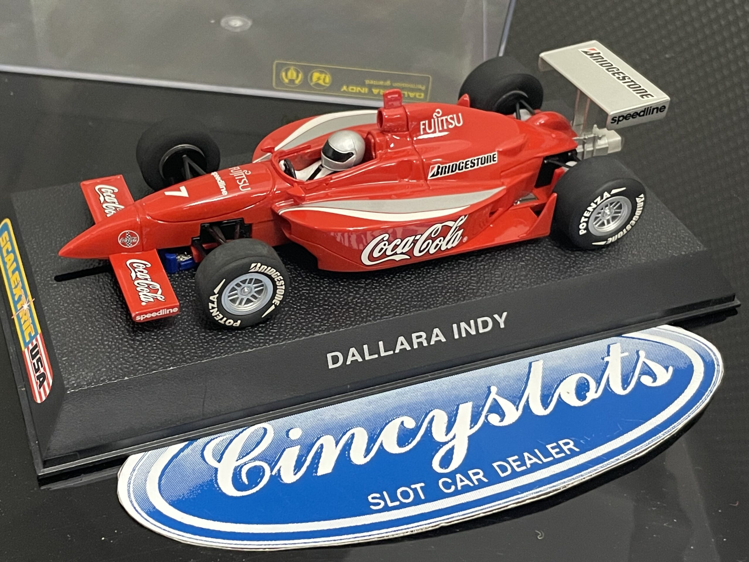 Scalextric IRL Coke, Lightly Used.