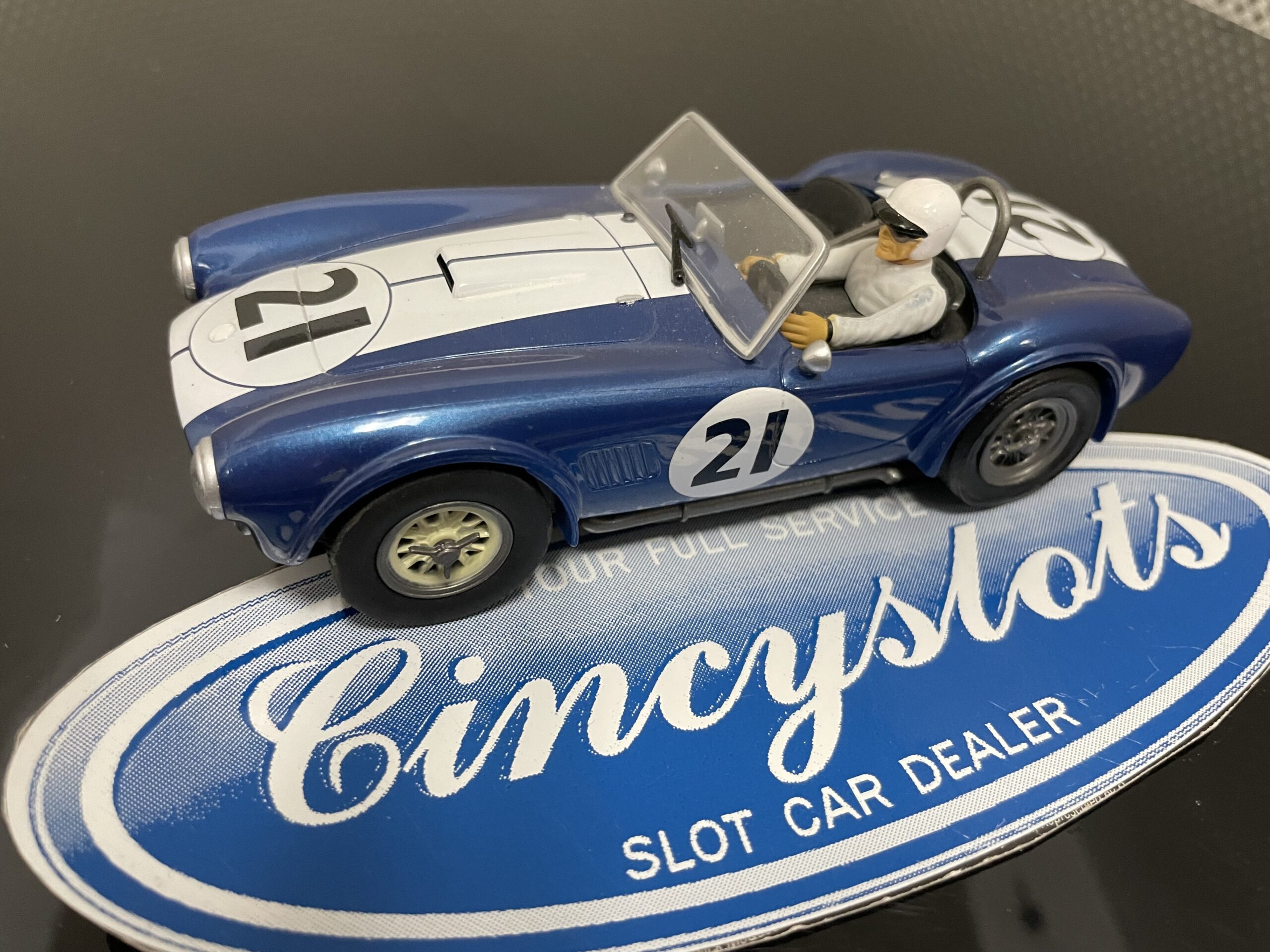 Carrera Evolution 27434 Ford Cobra 289, Lightly Used, CHIPPED FOR DIGITAL.