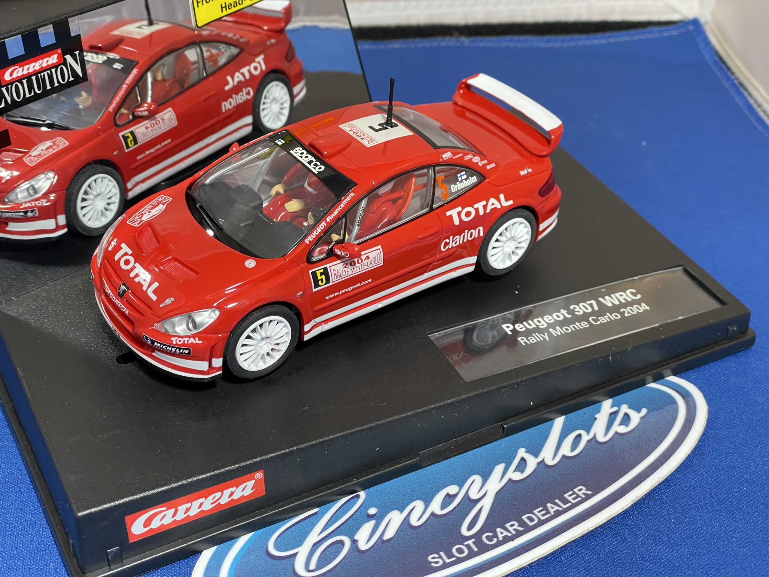 Carrera Evolution 25731 Peugeot 307, Lightly Used.