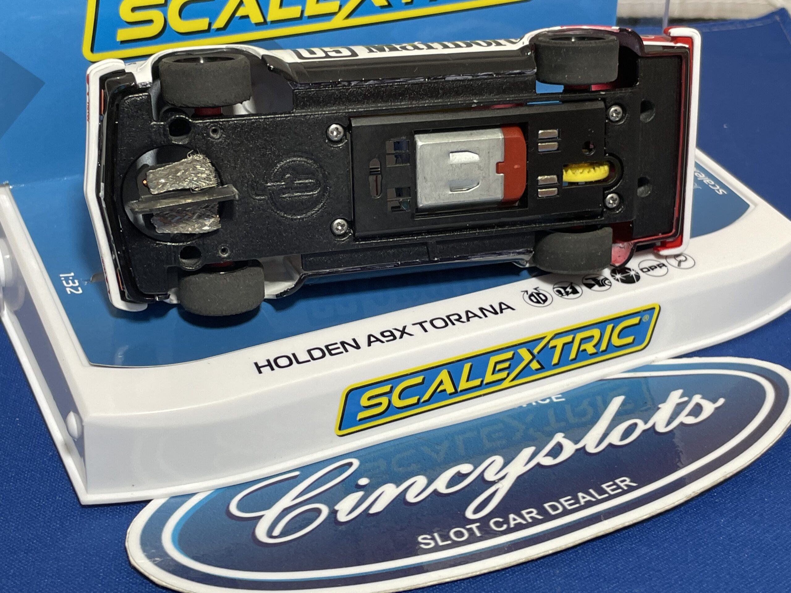 Scalextric C3927 Holden Marlboro. 3D PRINTED CHASSIS 1/32 Slot Car ...