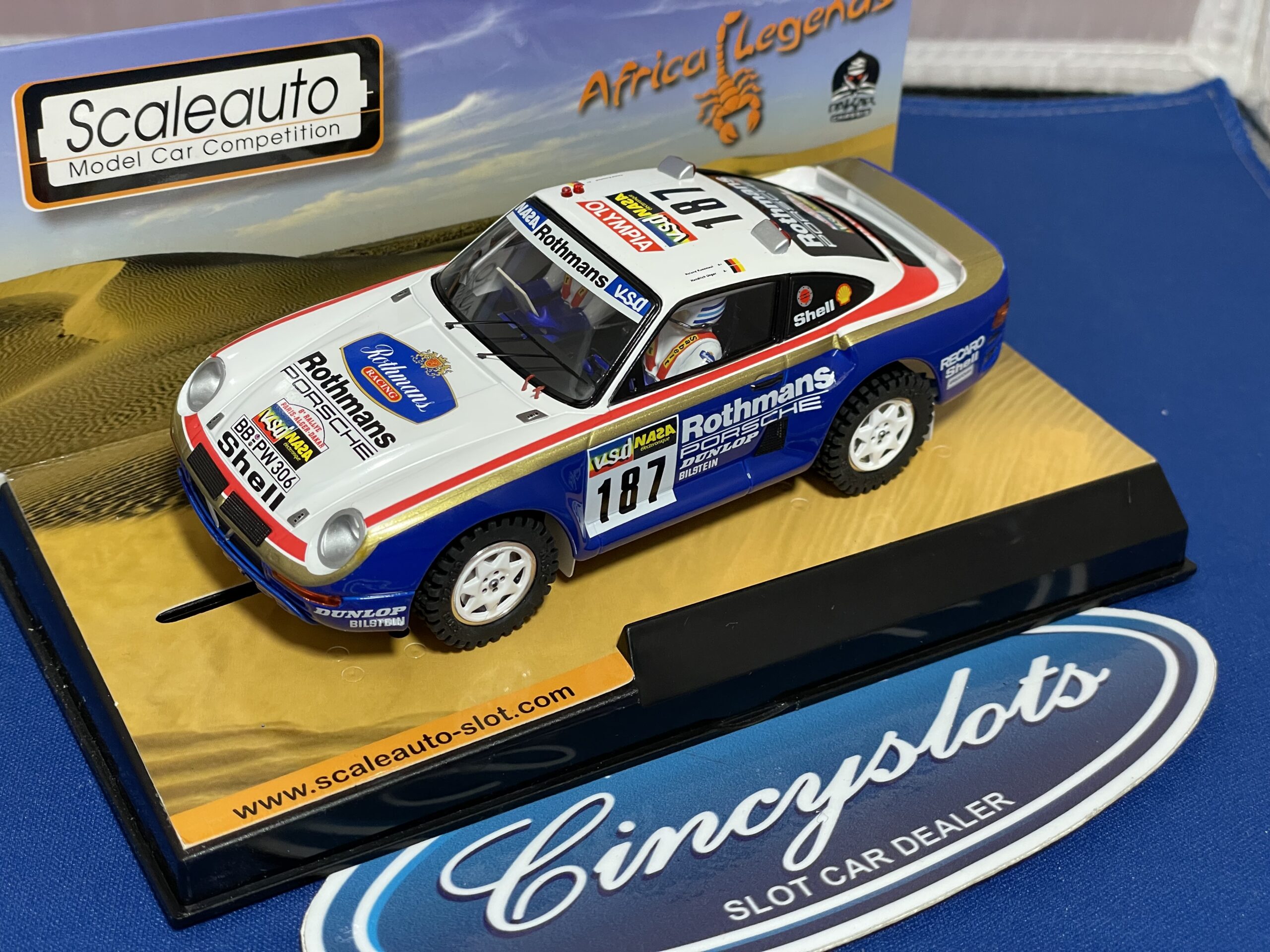 Scaleauto SC-6091 Porsche 959 Dakar.