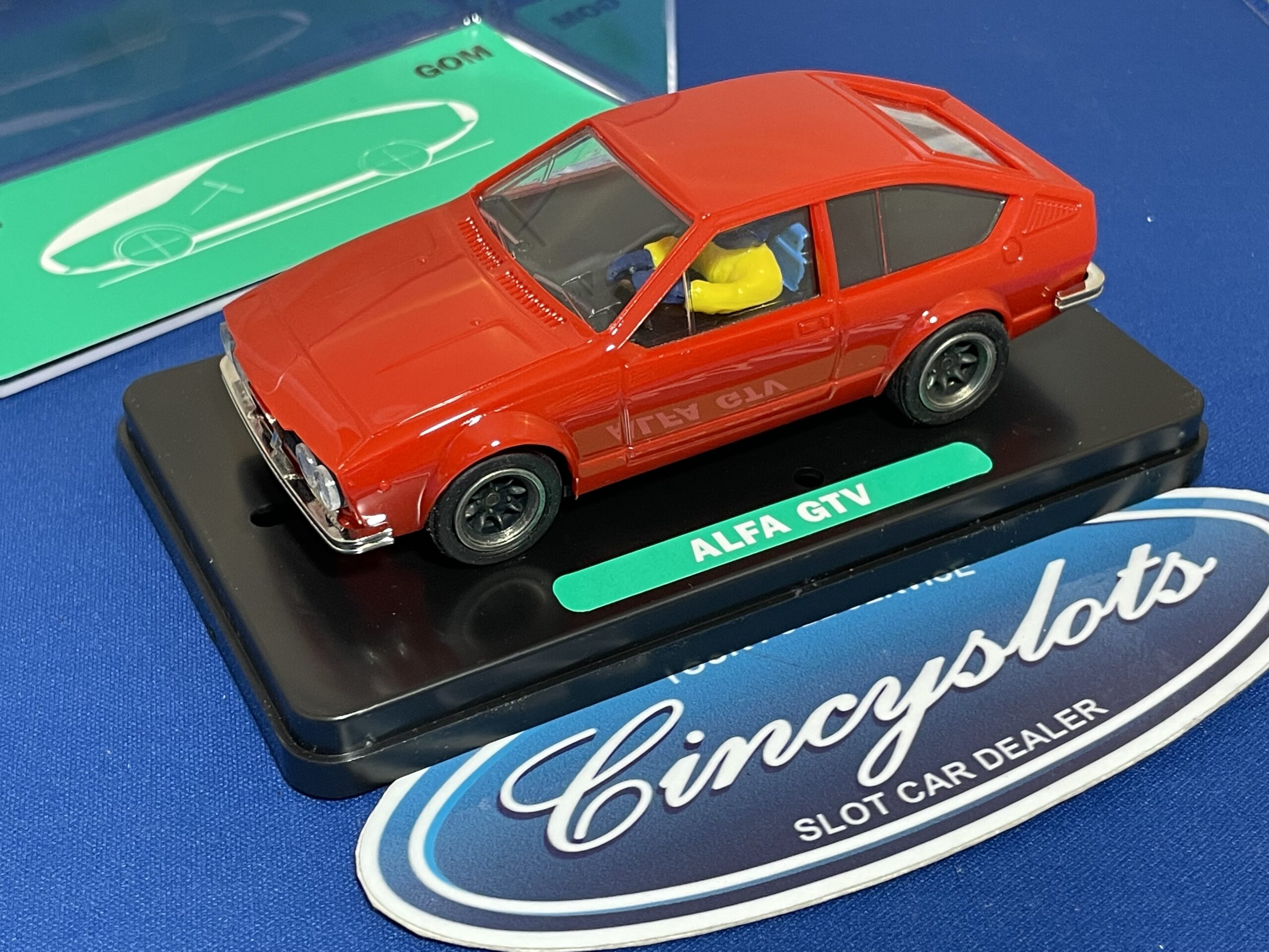 GOM 1001 Alfa GTV Road Car Red.