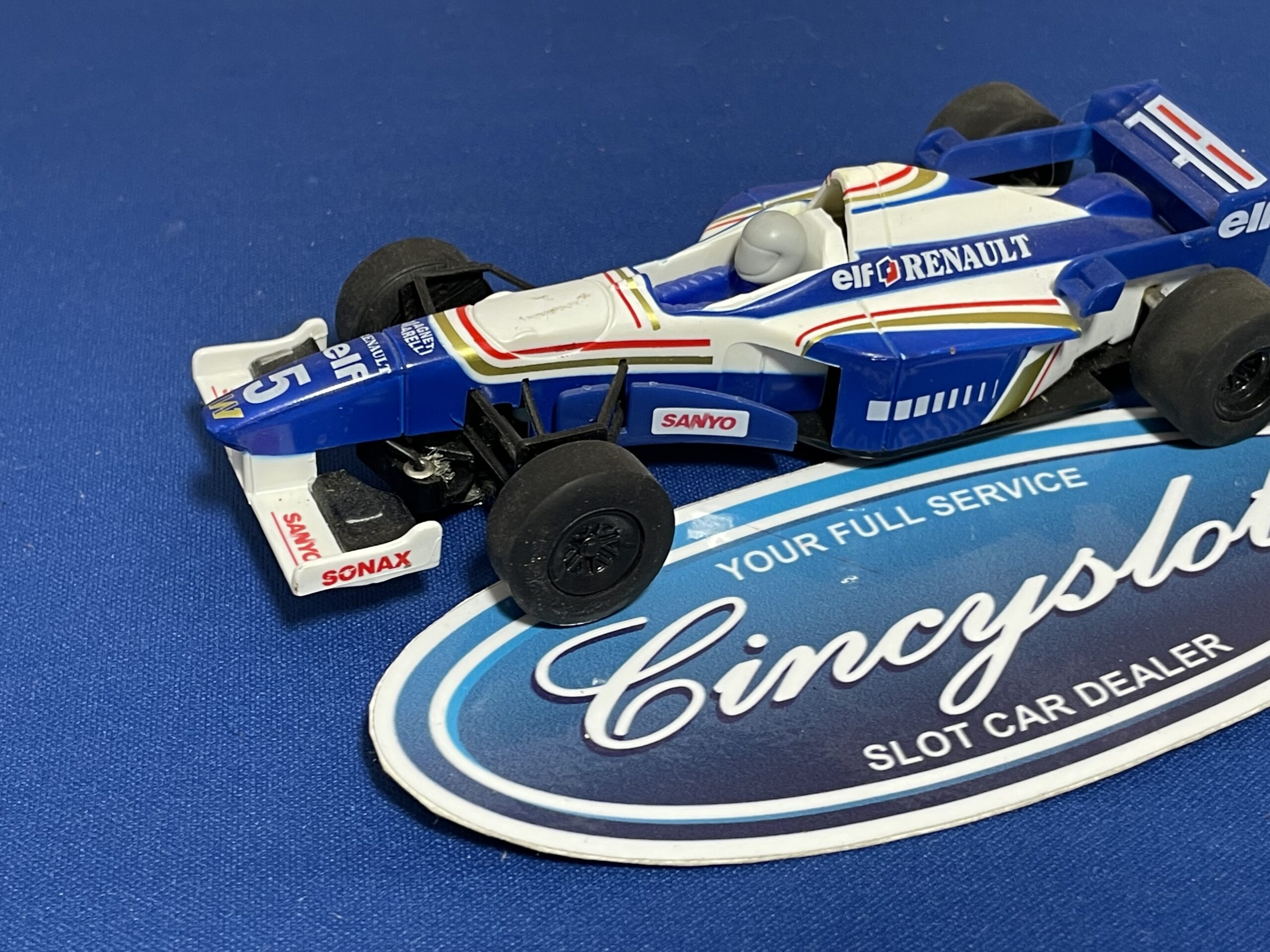 Scalextric F1 Renault ELF, Lightly Used.