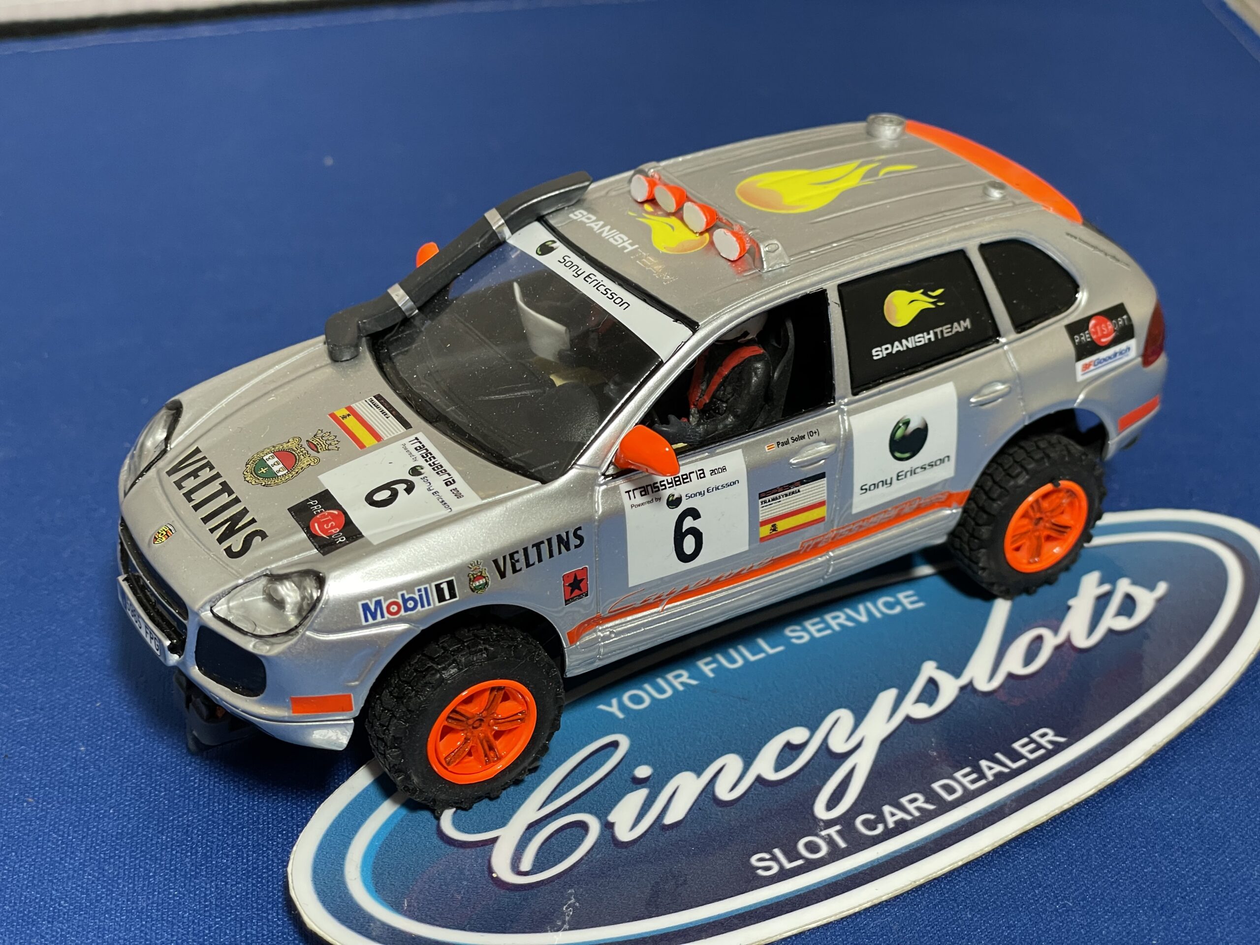 Porsche Cayenne Transsyberia Rally #6, Lightly Used.