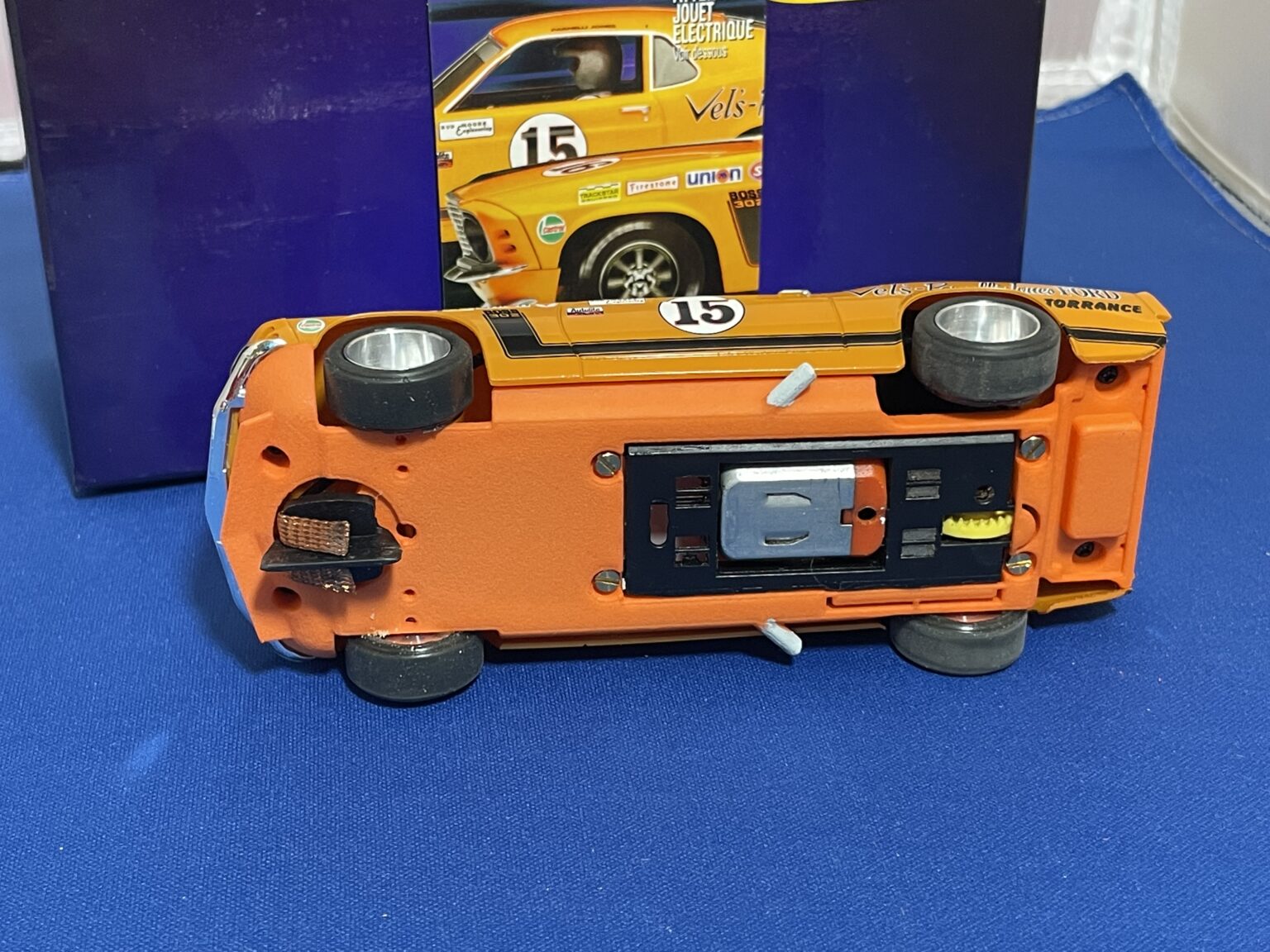 Scalextric C2436A Ford Mustang 3D Chassis, Lightly Used.