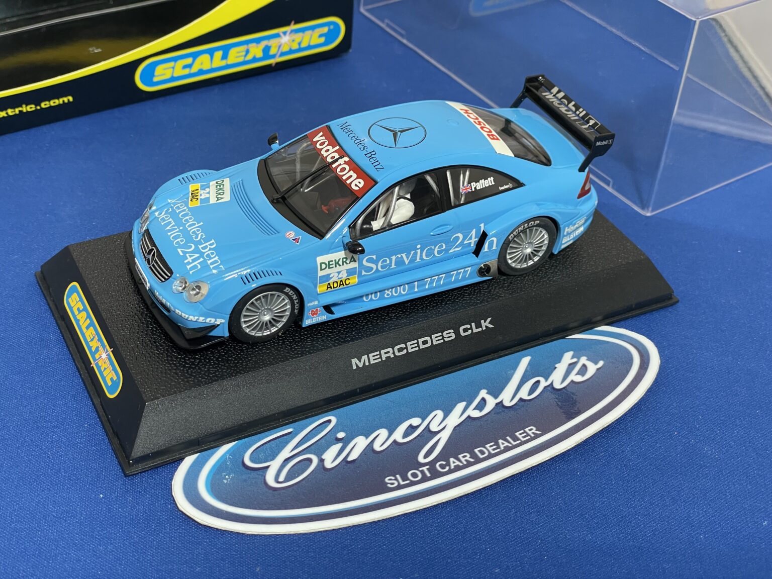 Scalextric C2568 Mercedes CLK DTM LIMITED EDITION 0f 1000. Lightly Used ...