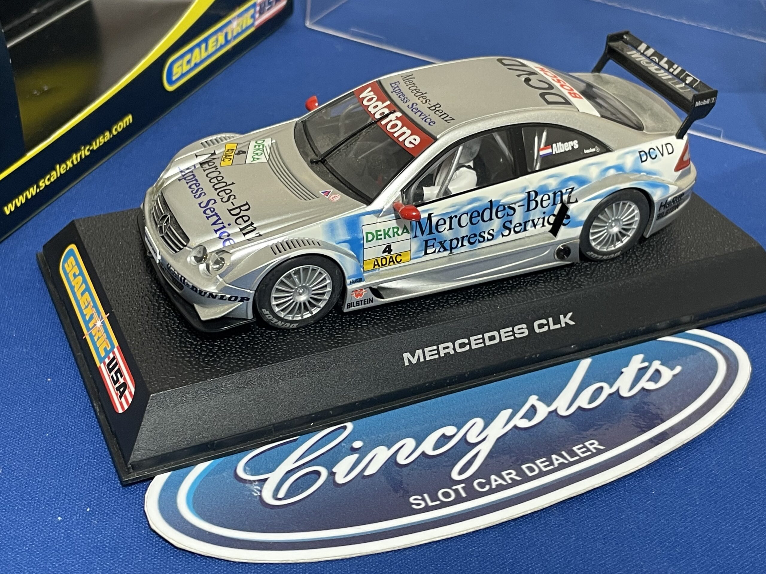 Scalextric C2567 Mercedes CLK DTM Express Service. Lightly Used, 1/32 ...
