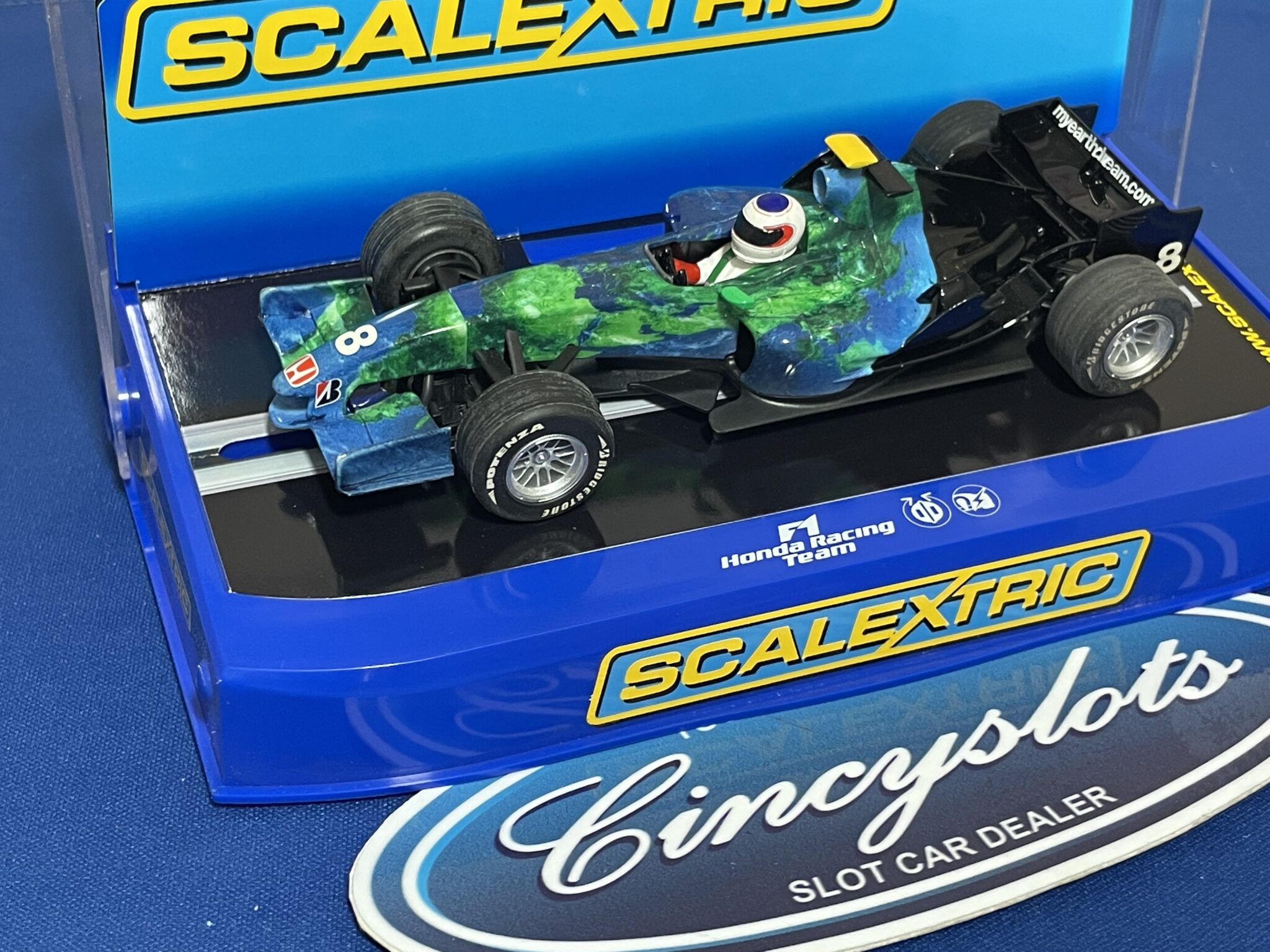Scalextric C2840 Honda F1. Lightly Used, 1/32 Slot Car.