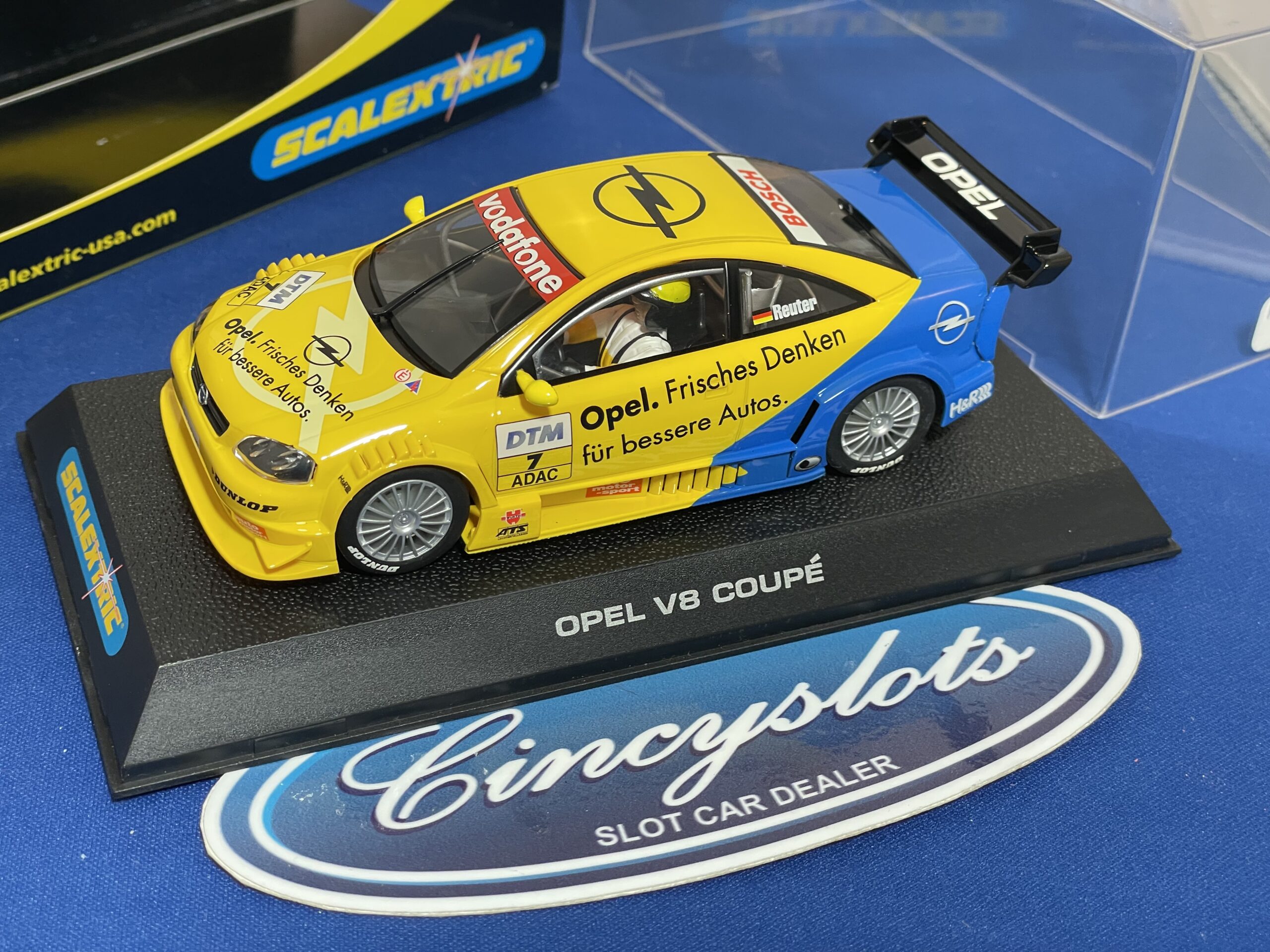 Scalextric Sport C2474 Opel Astra V8 Coupe #7. Lightly Used, Looks New ...