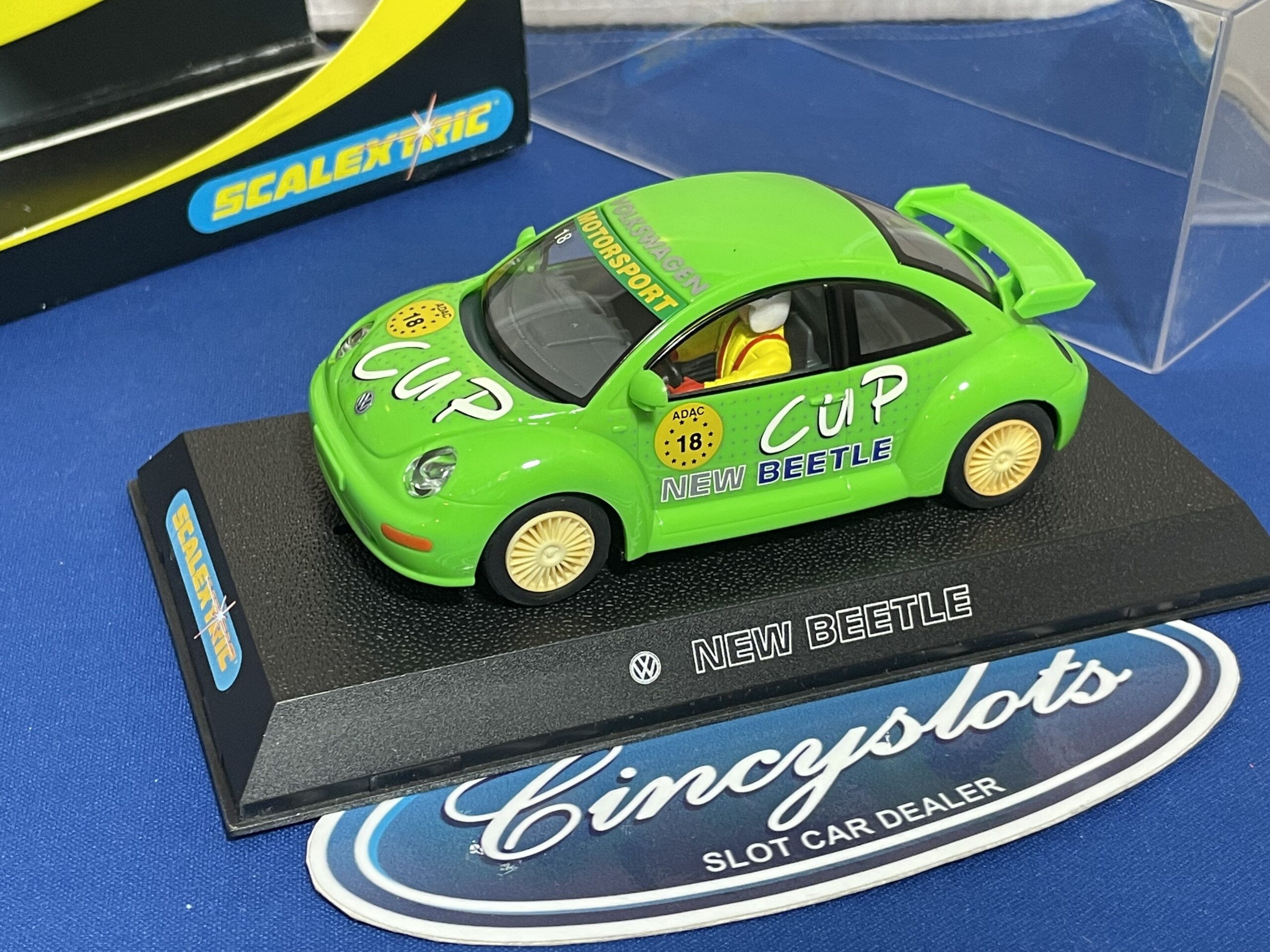 Scalextric C2233 Volkswagen Beetle Lightly Used.