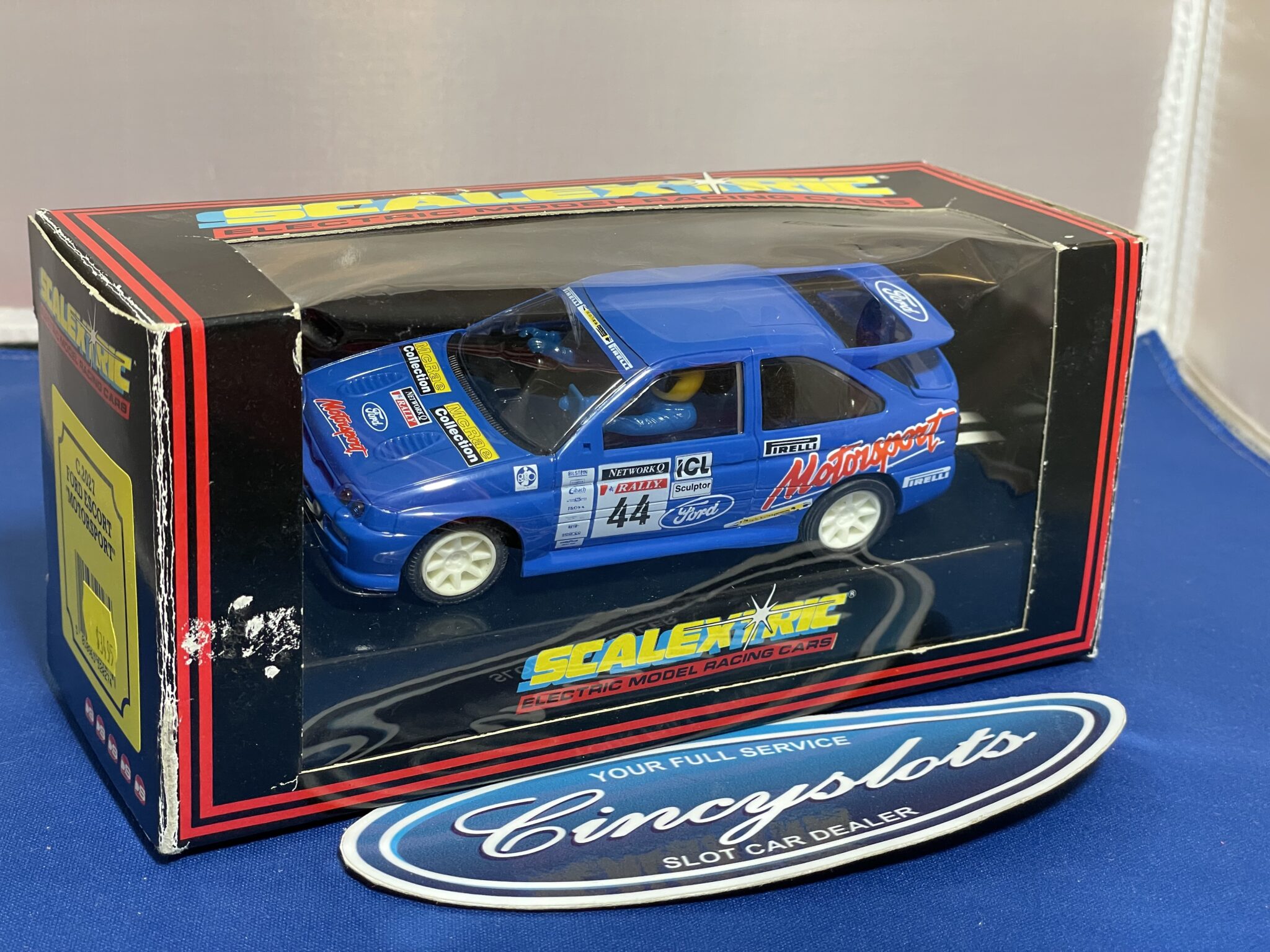 Scalextric C2027 Ford Escort 1/32 Slot Car. Lightly Used.