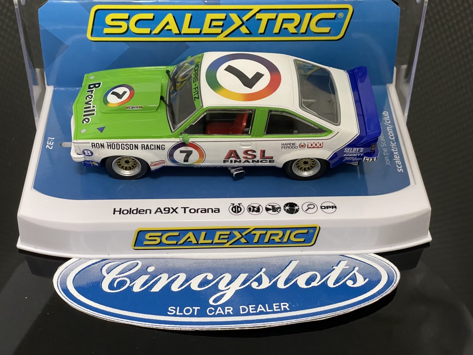 Scalextric C4158 Holden A9X Torana 1/32 Slot Car.