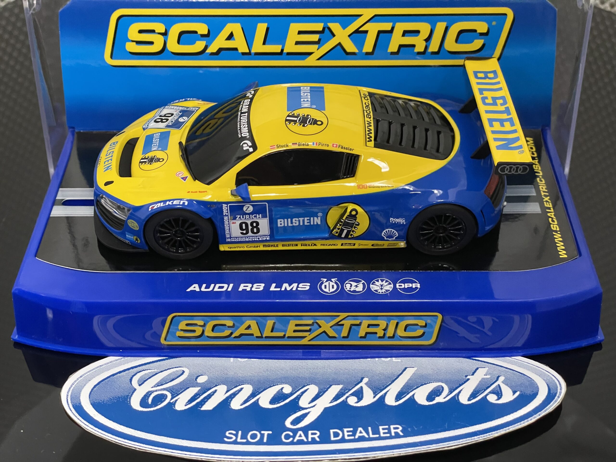 Scalextric C3045 Audi R8 1/32 Slot Car.
