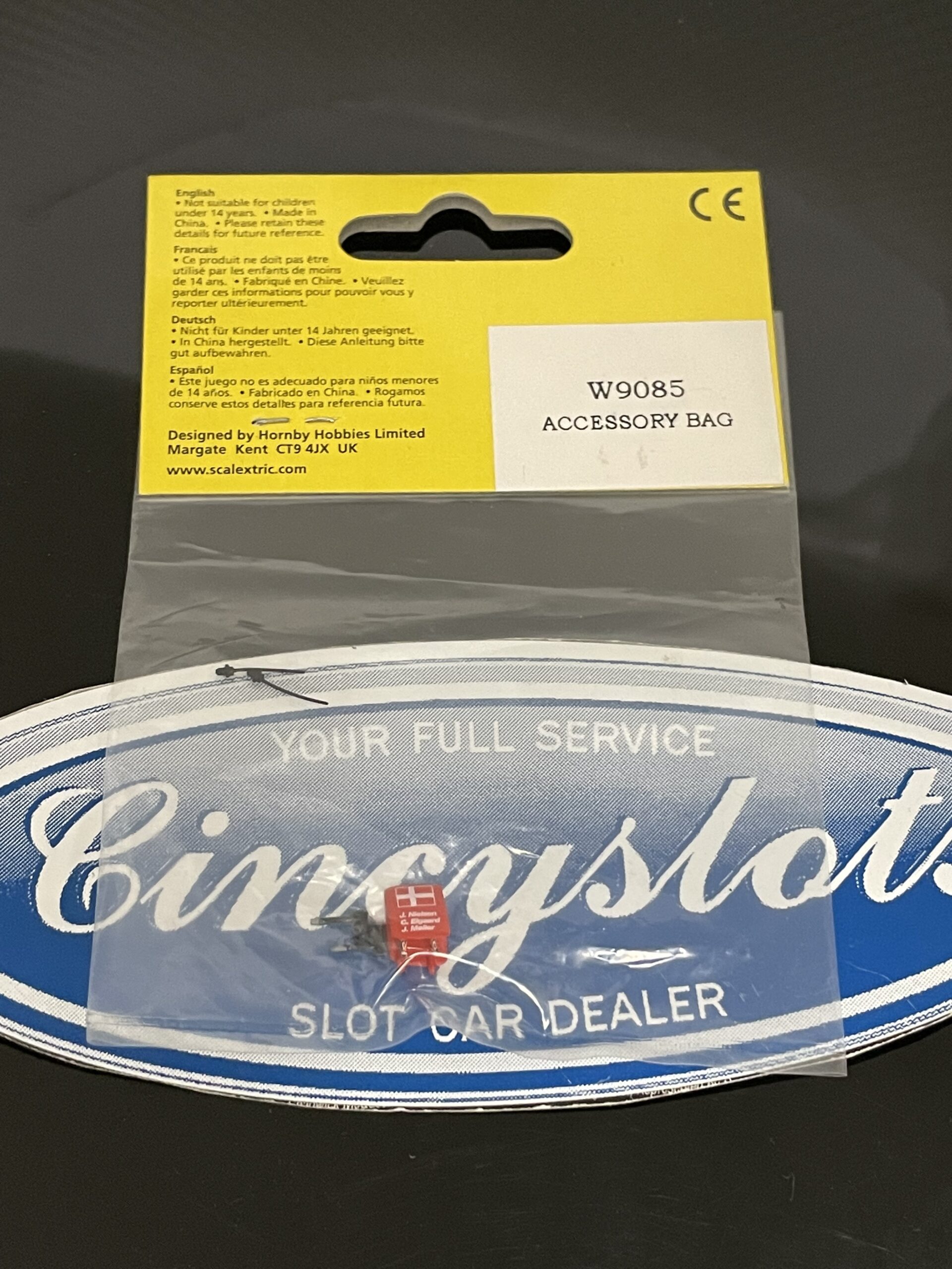 Scalextric W9085 Lister Storm Accessory Bag.