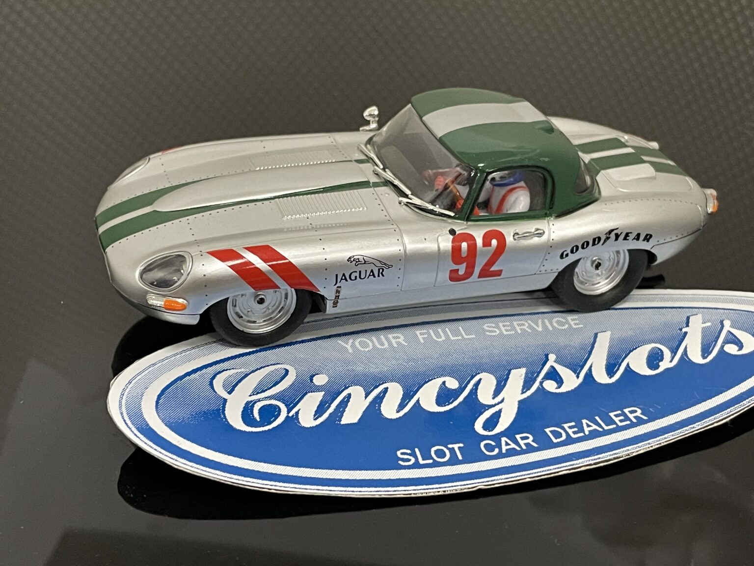 Ninco 50611 Jaguar E-Type Roadster 1/32 Slot Car, Lightly Used.