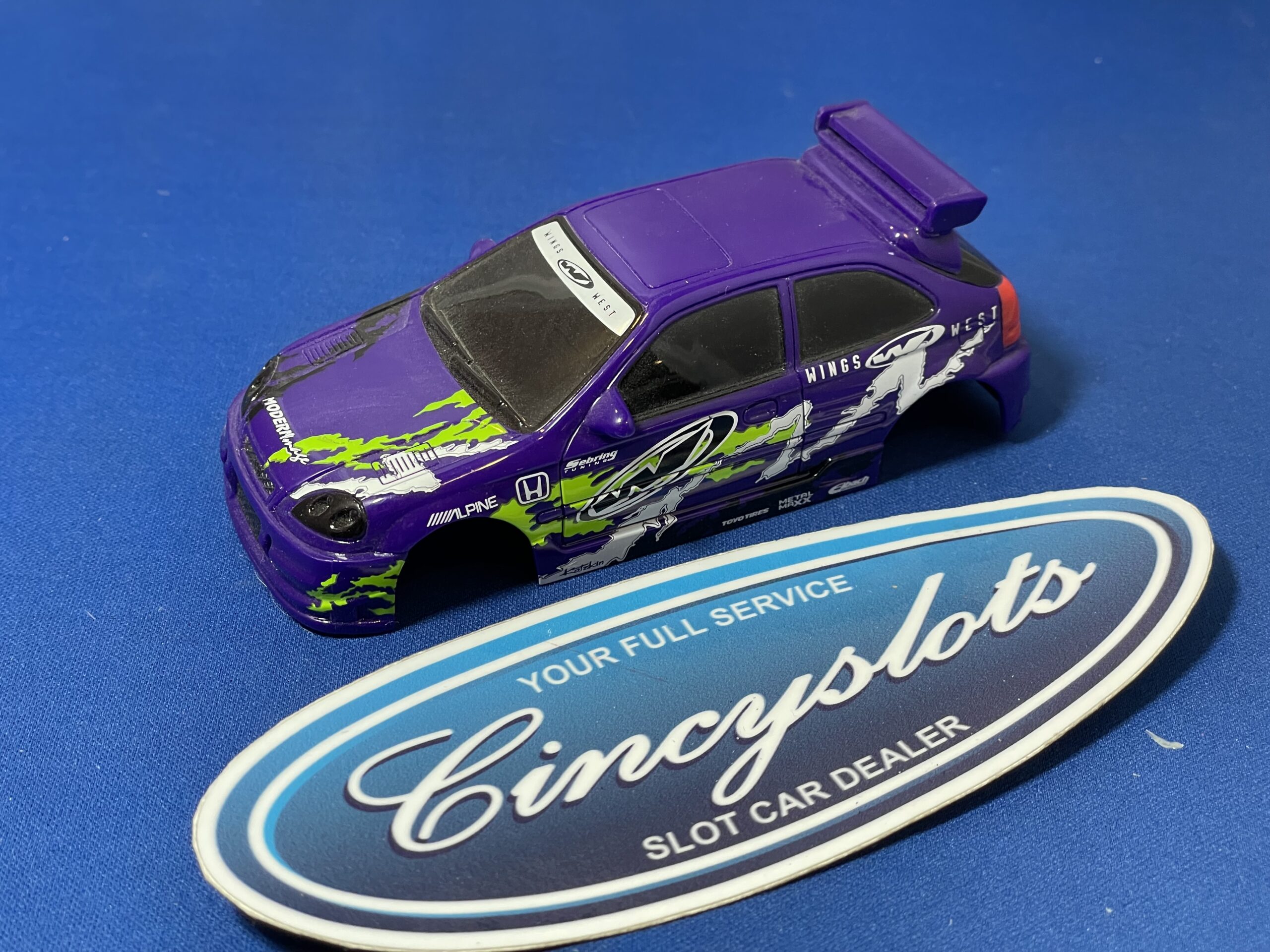 Honda Purple Plastic Body.