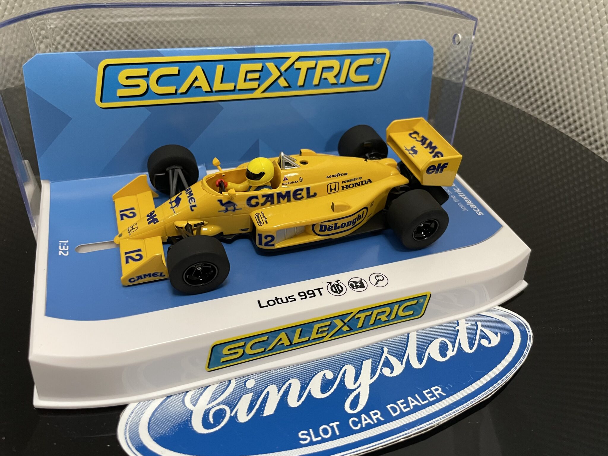 Scalextric C4251 Lotus 99T Ayrton Senna F1.