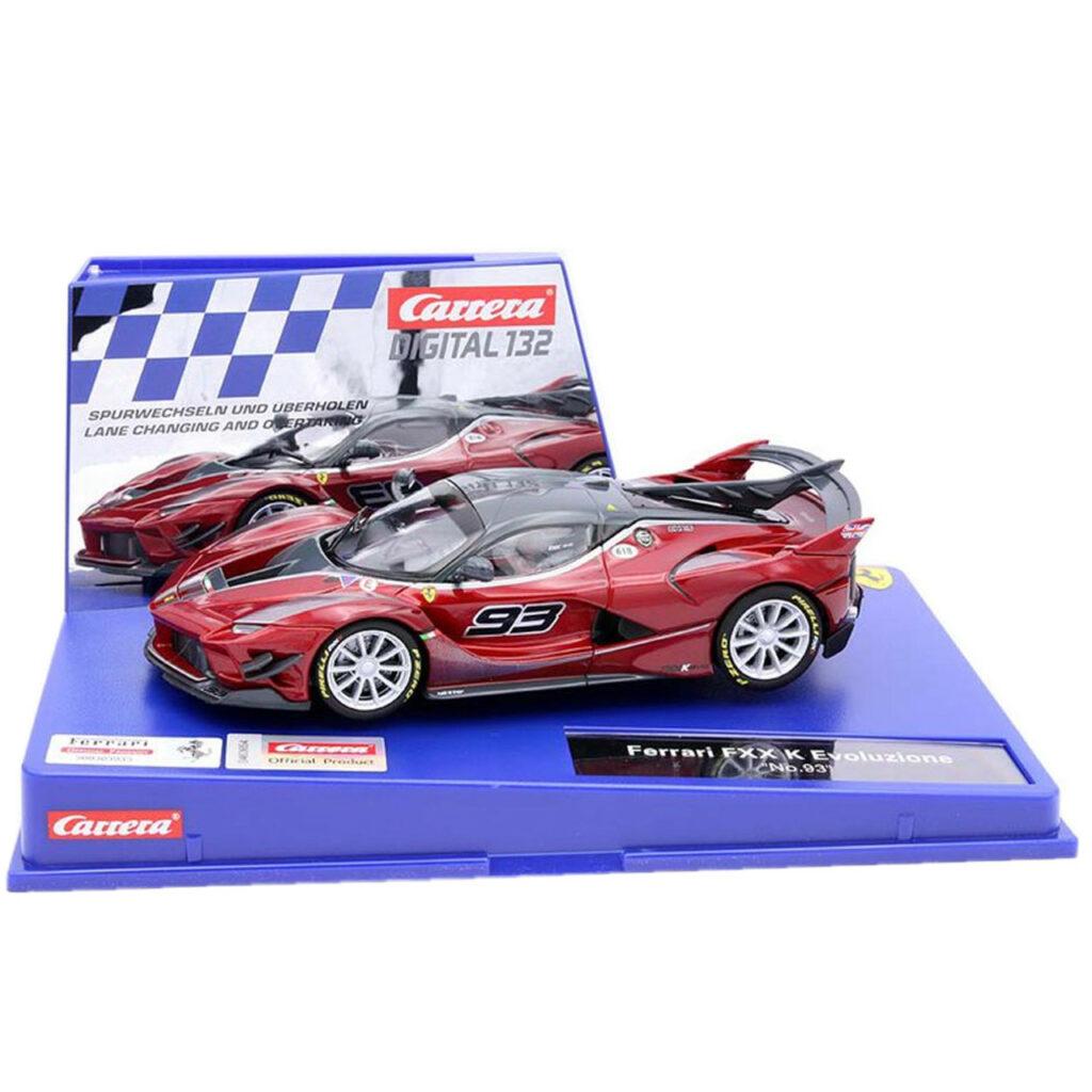 Carrera D132 30971 Ferrari FXX #93 1/32 Slot Car, Lightly Used.
