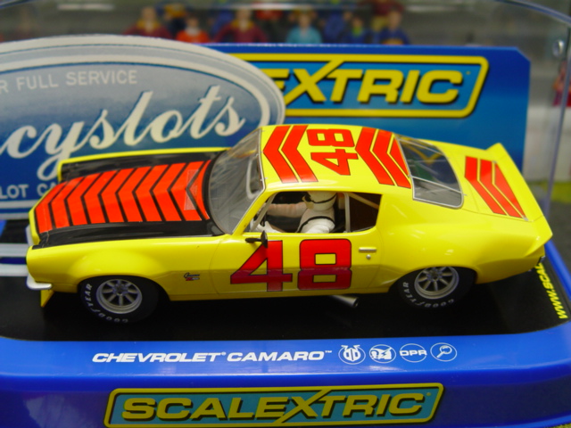 Scalextric C3219 1970 Chevrolet Camaro #48 1/32 Slot Car.