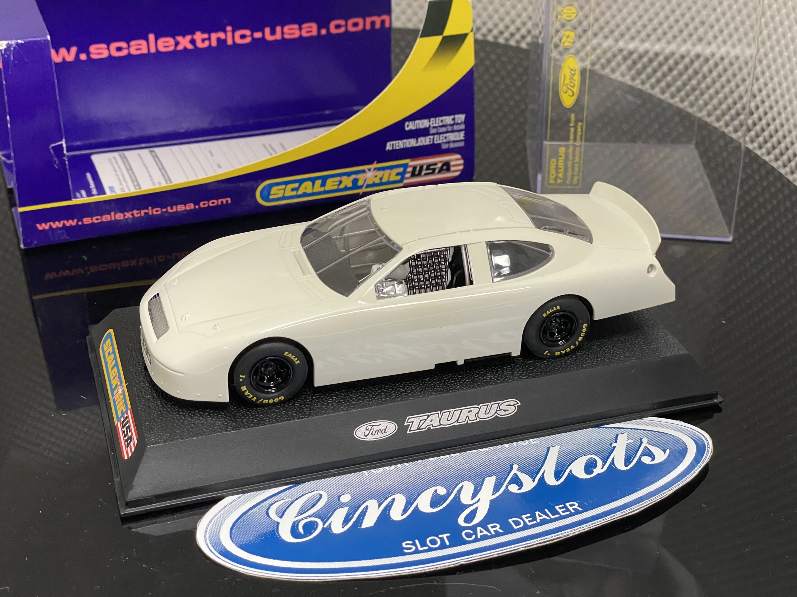 Scalextric C2604 Ford Motorcraft Taurus Nascar 1/32 Slot Car. Lightly Used.