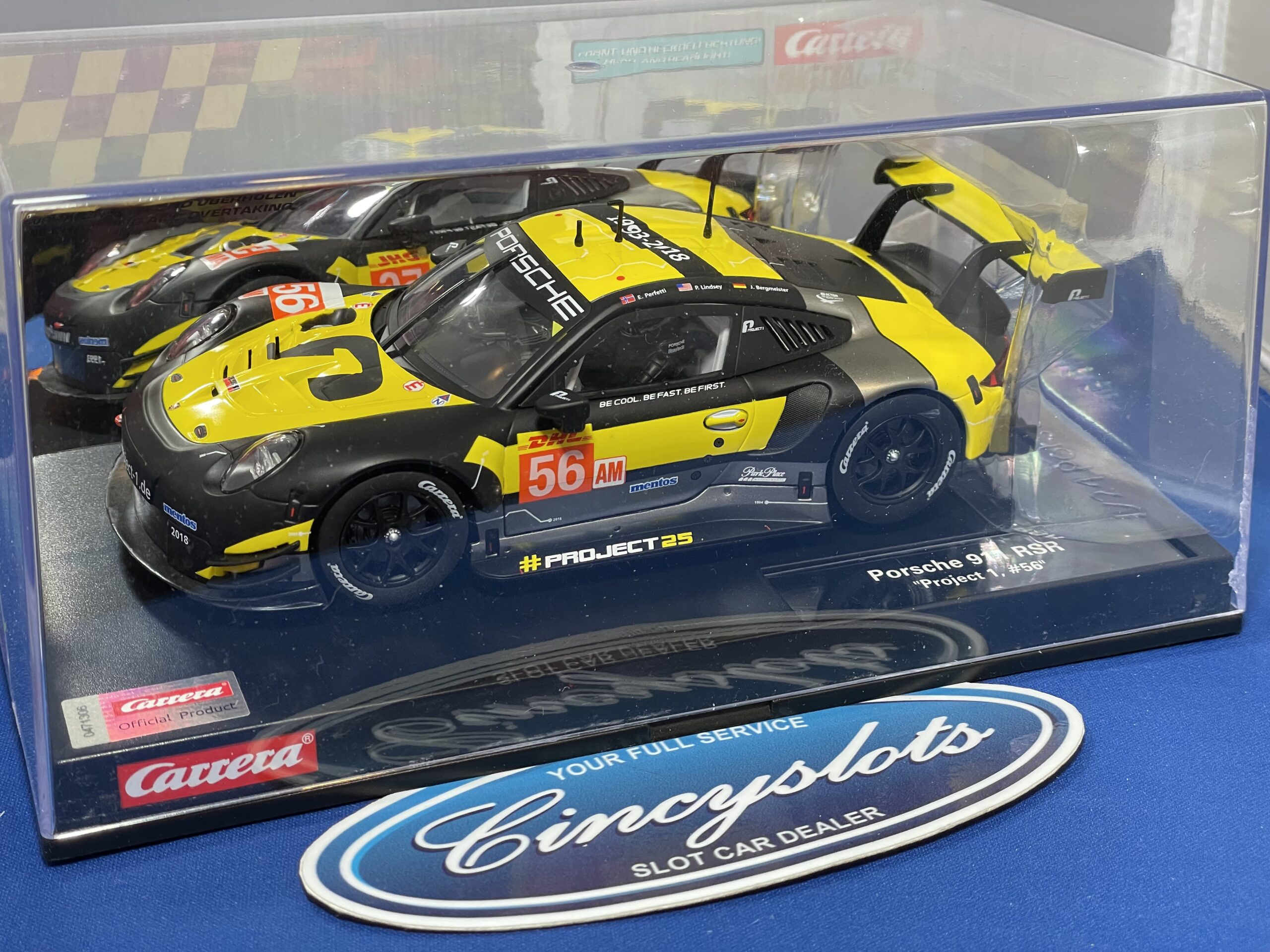 Carrera D124 23914 Porsche 911 RSR Project 1 1/24 Slot Car.