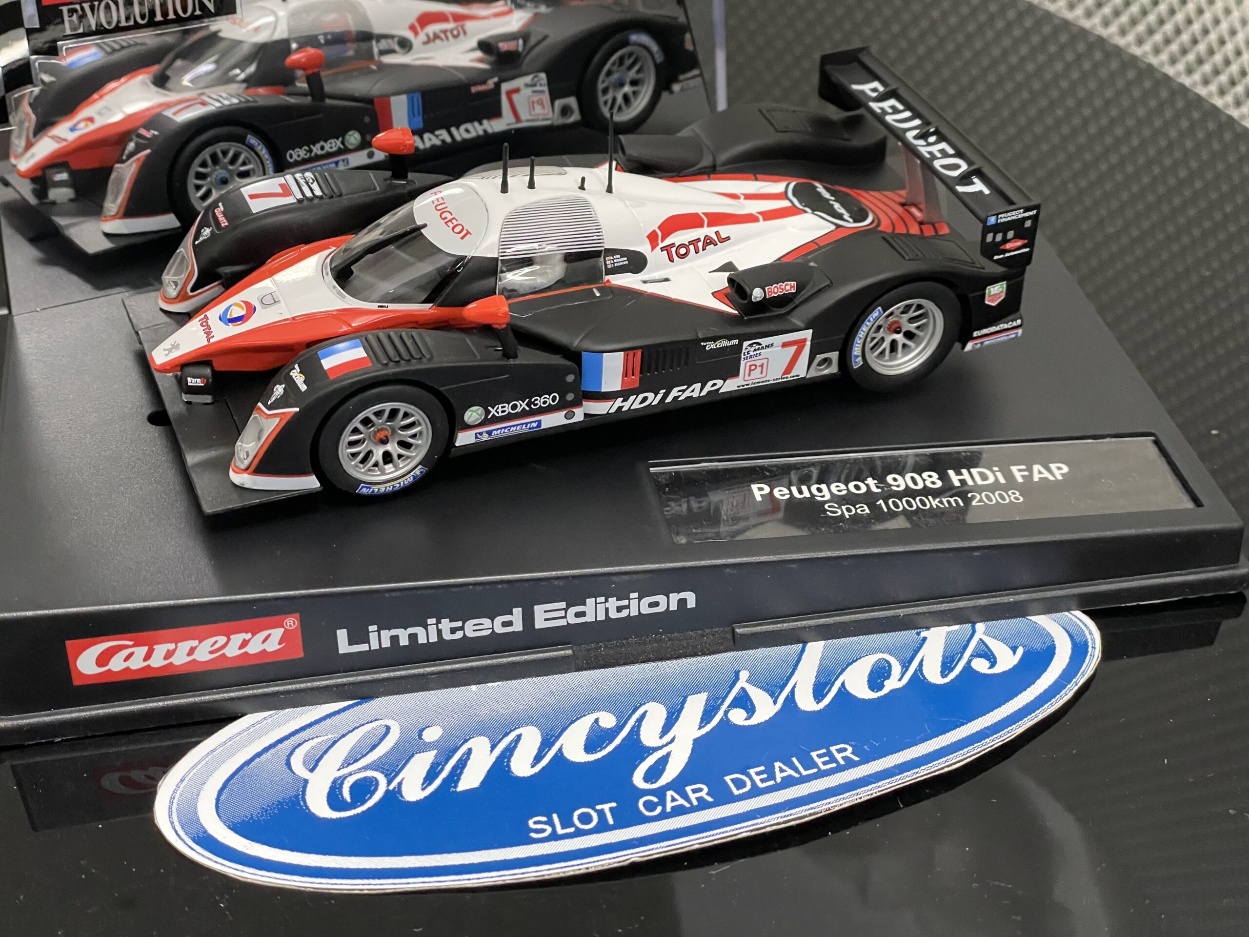 Carrera Evolution 27280 Peugeot 908 HDi 1/32 Slot Car.