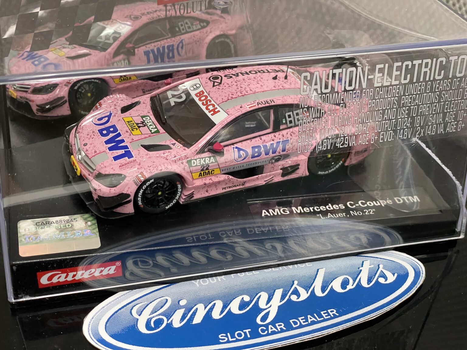 Carrera Evolution 27538 Mercedes DTM, 1/32 Slot Car.
