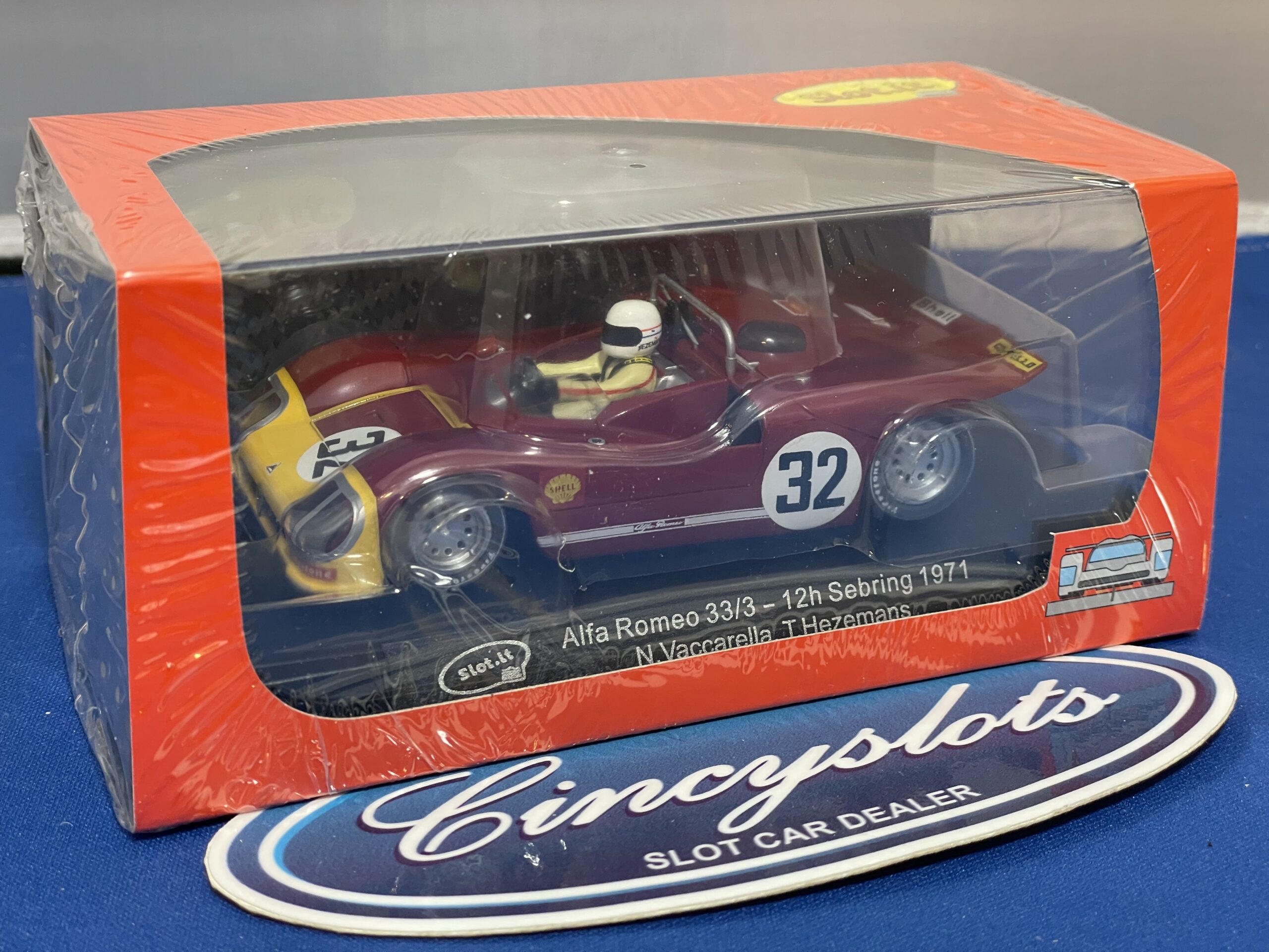 Slot.it CA11h Alfa Romeo 33/3, 1/32 Slot Car.