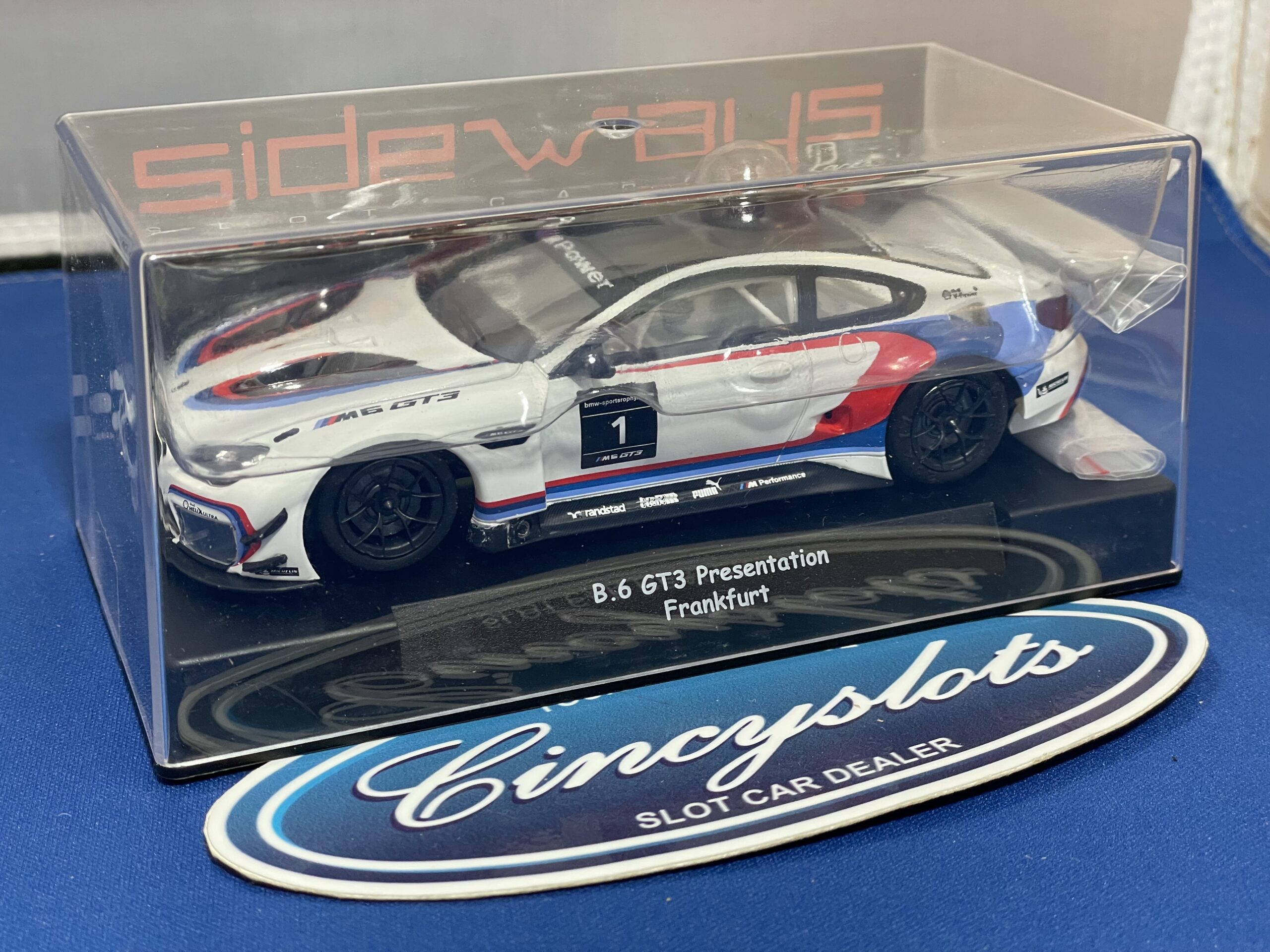 Sideways SWCAR03A BMW M6, 1/32 Slot Car.