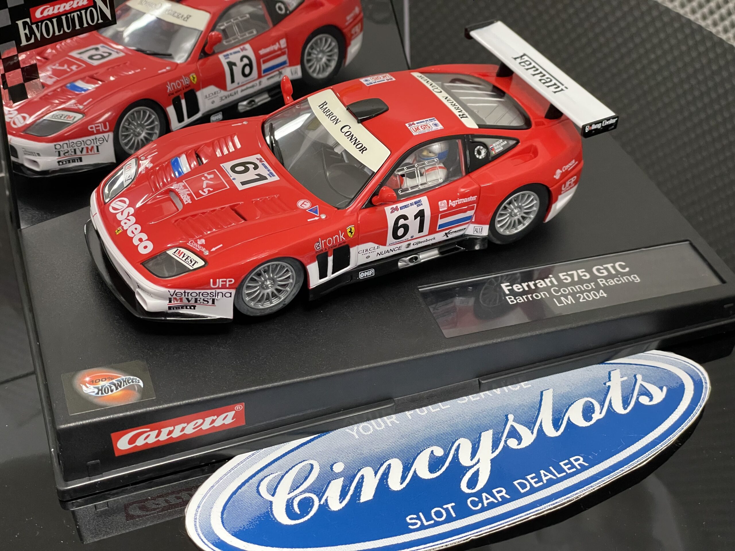 Carrera Evolution 27772 Ferrari 575, 1/32 Slot Car.