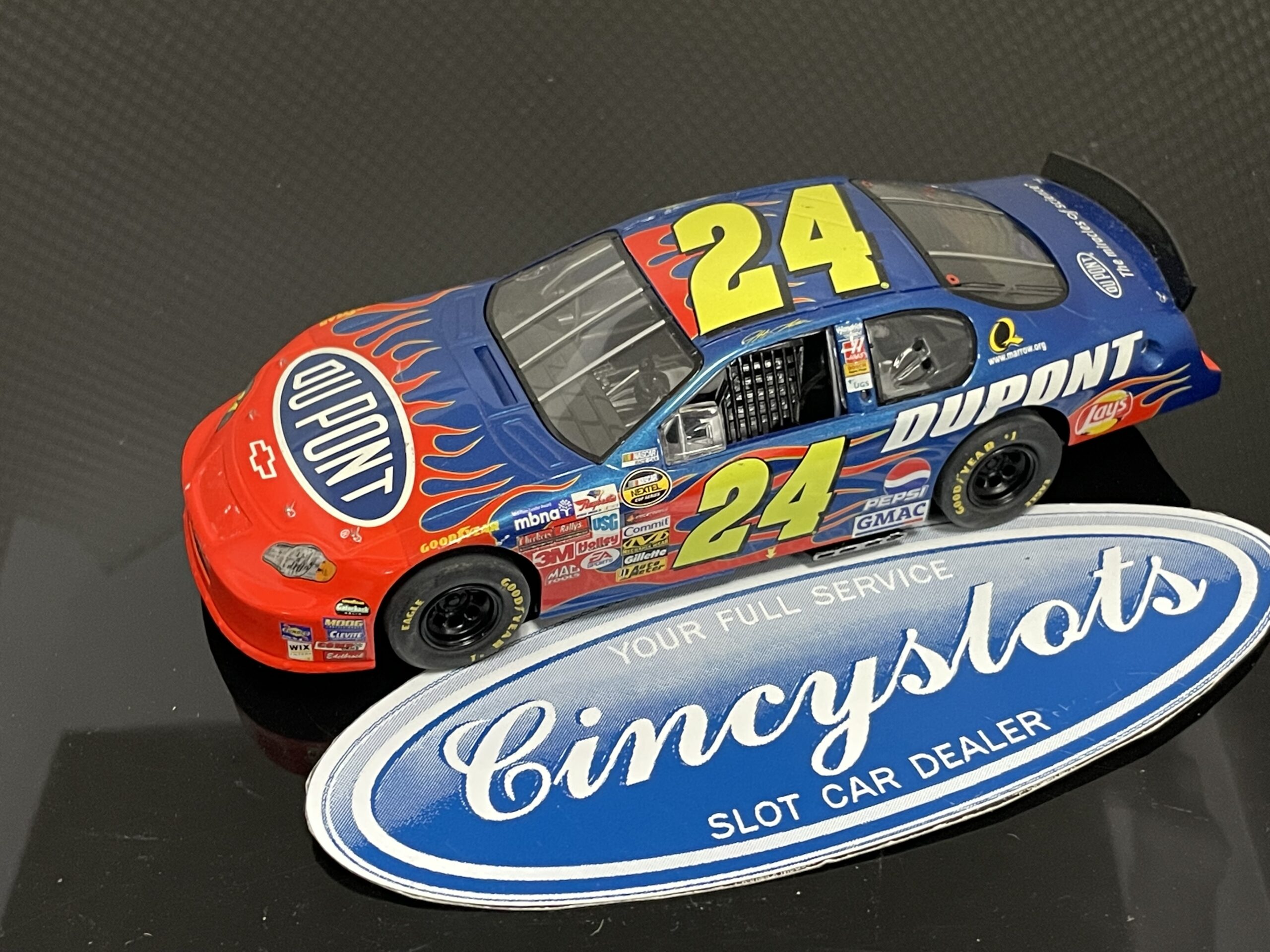 Scalextric Jeff Gordon Hendrick Monte Carlo Nascar, Lightly Used. Looks New