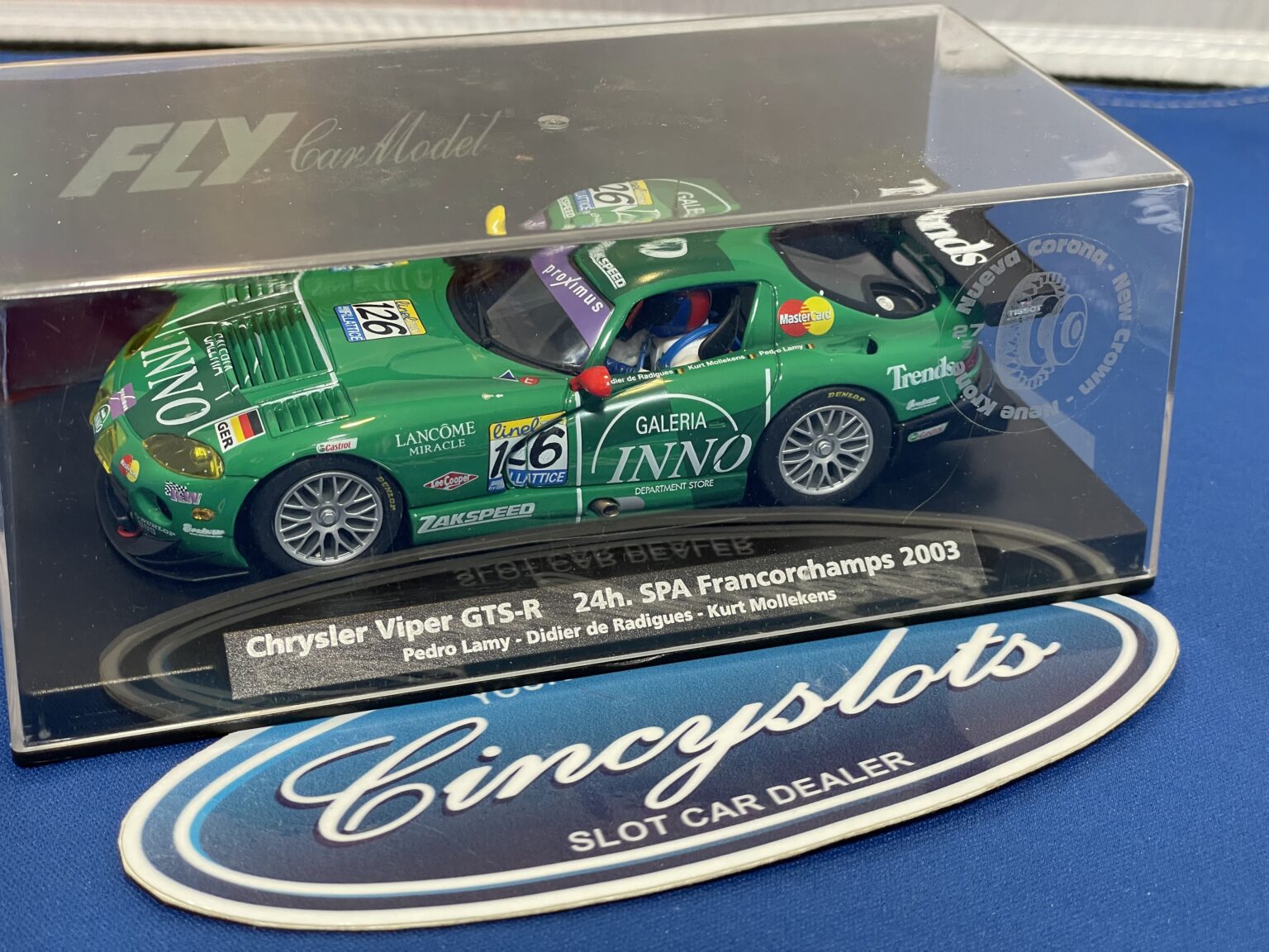 FLY 88154 Chrysler Viper, 1/32 Slot Car.