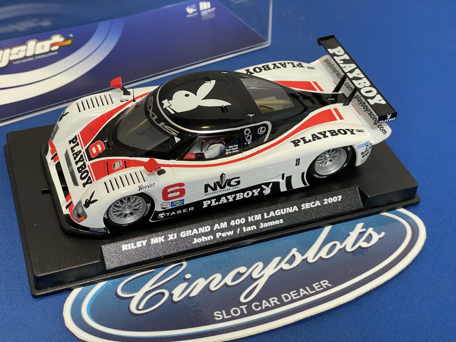 FLY 700105 Riley Playboy, 1/32 Slot Car.