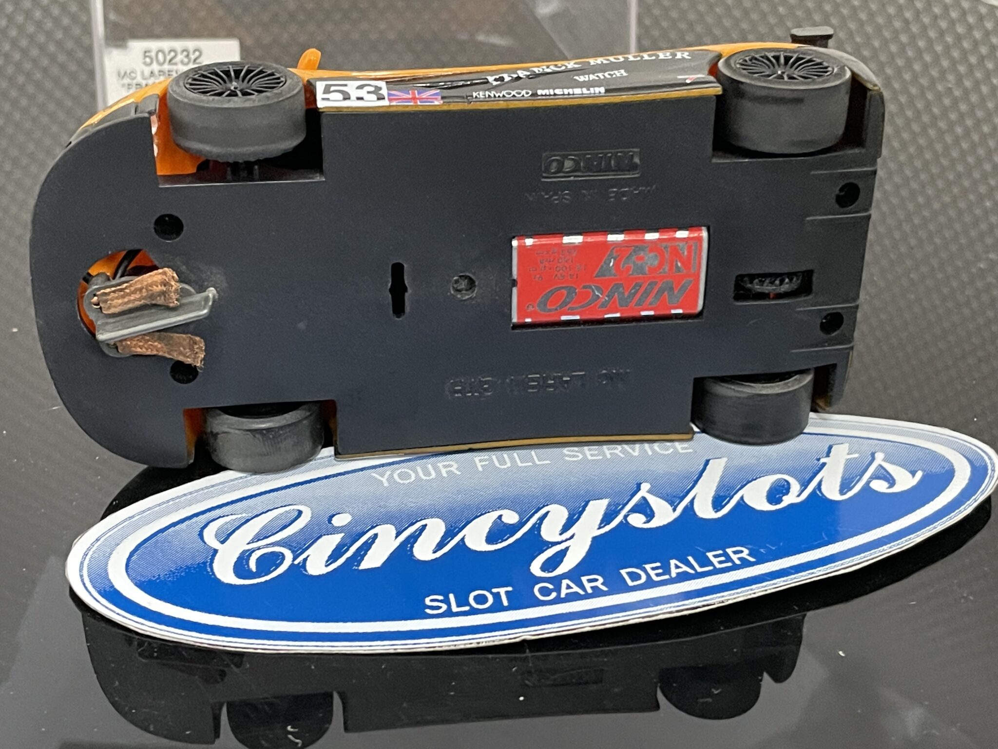 Ninco 50232 McLaren F1 GTR Muller, Lightly Used. 1/32 Slot Car.