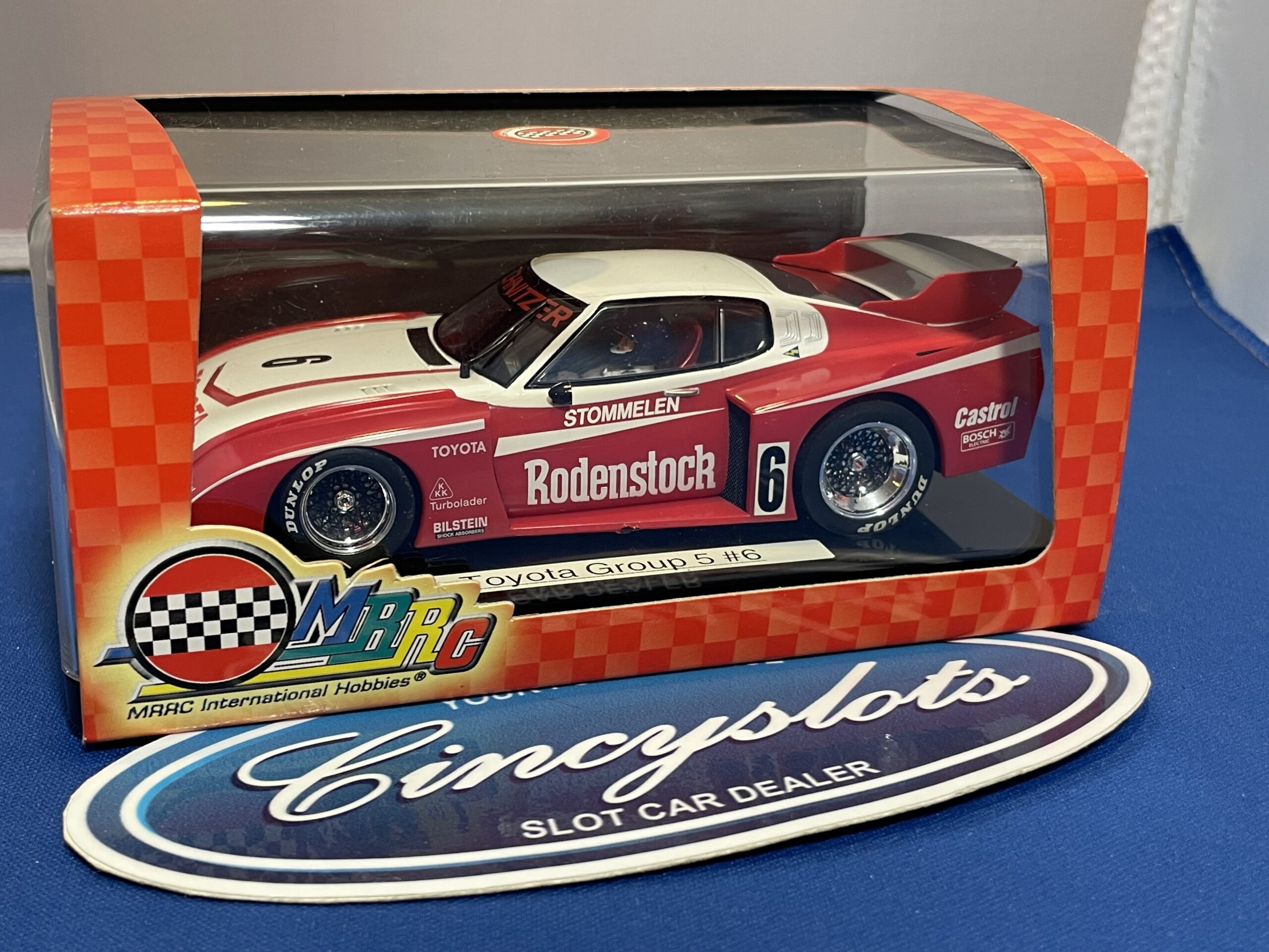 MRRC MC 0016 Toyota Celica Turbo Group 5 #6, 1/32 Slot Car.
