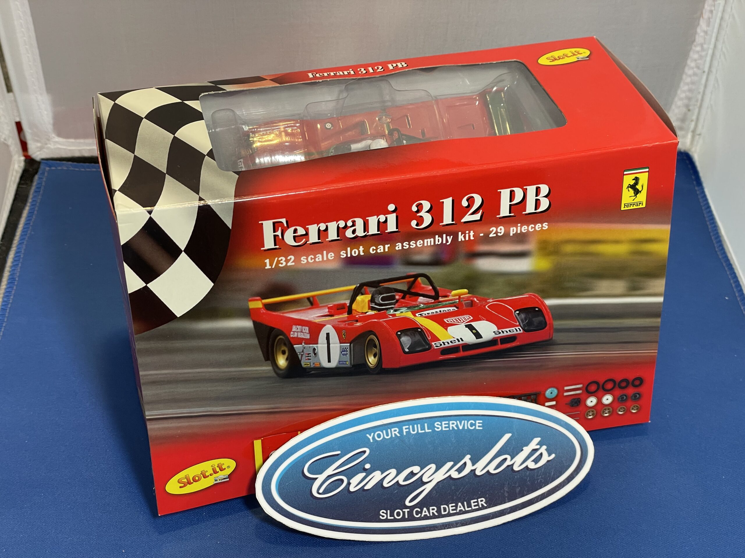 Slot.it SIKF01c Ferrari 312PB Kit, 1/32 Slot Car.