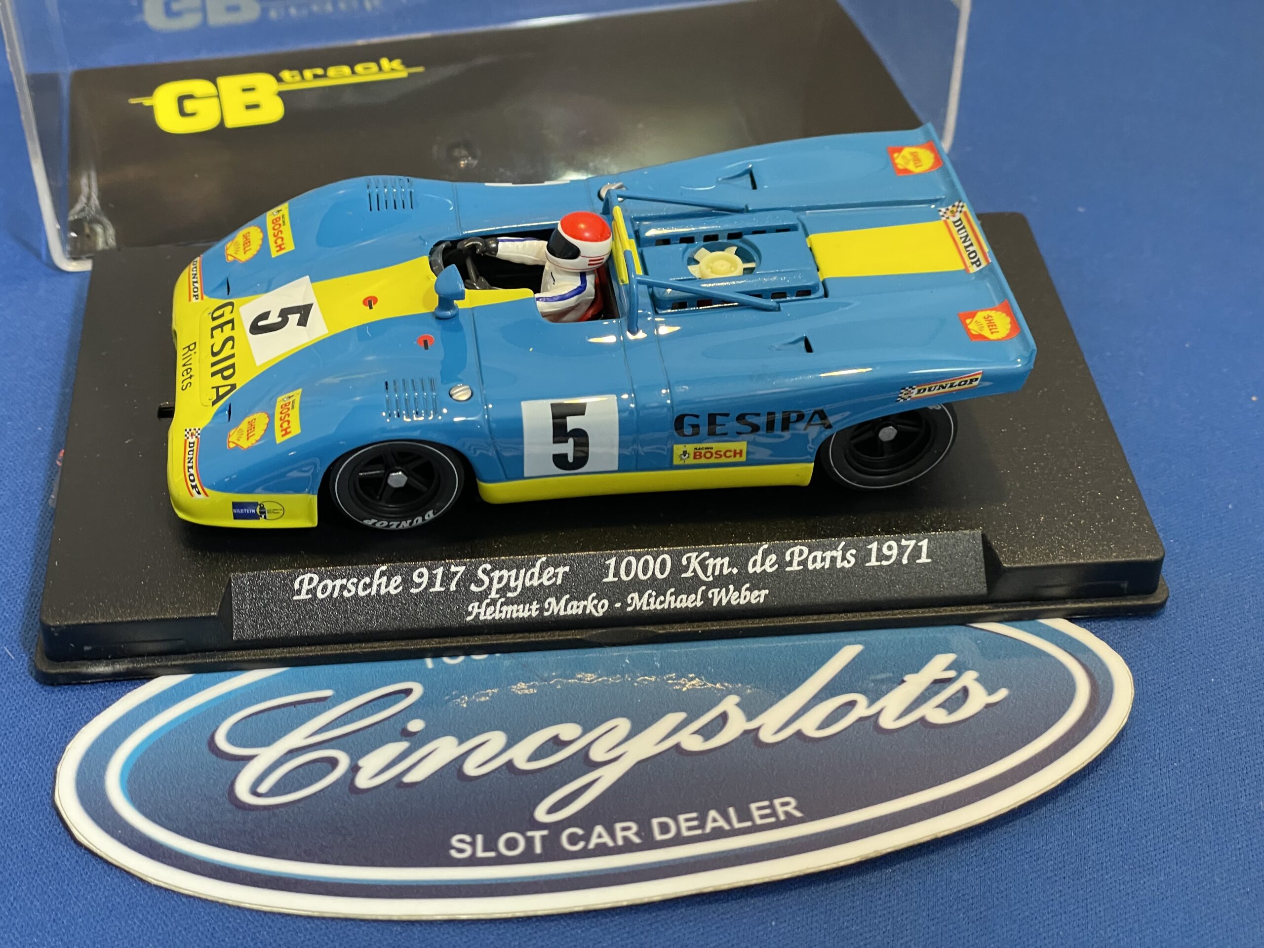 FLY GB4 Porsche 917 Spyder, 1/32 Slot Car.