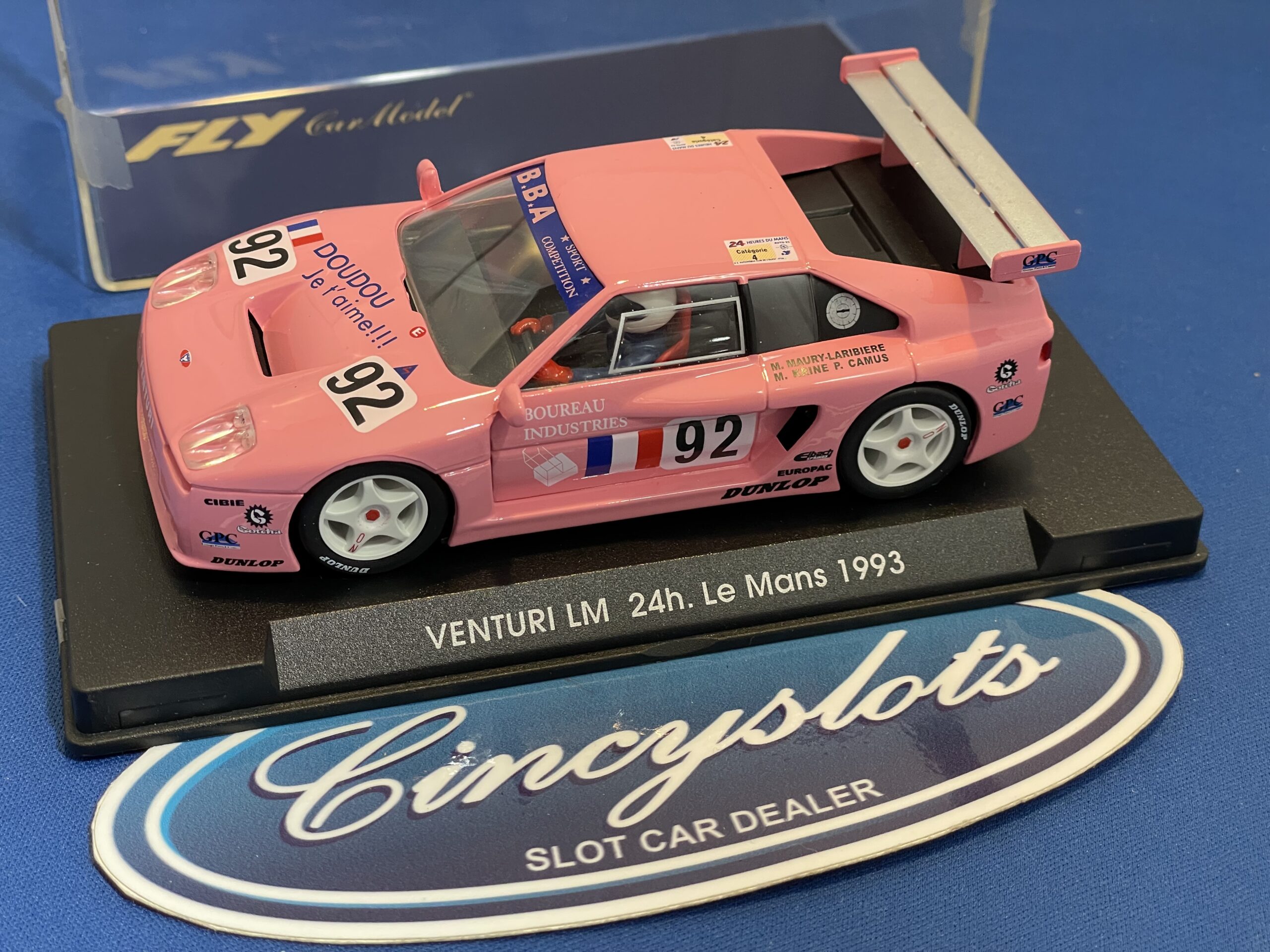 FLY A19 Venturi 600, 1/32 Slot Car.