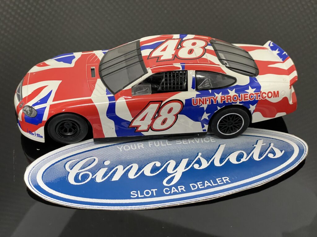 Scalextric Unity Nascar 1/32 Slot Car, Slot.it Parts, Lightly Used.