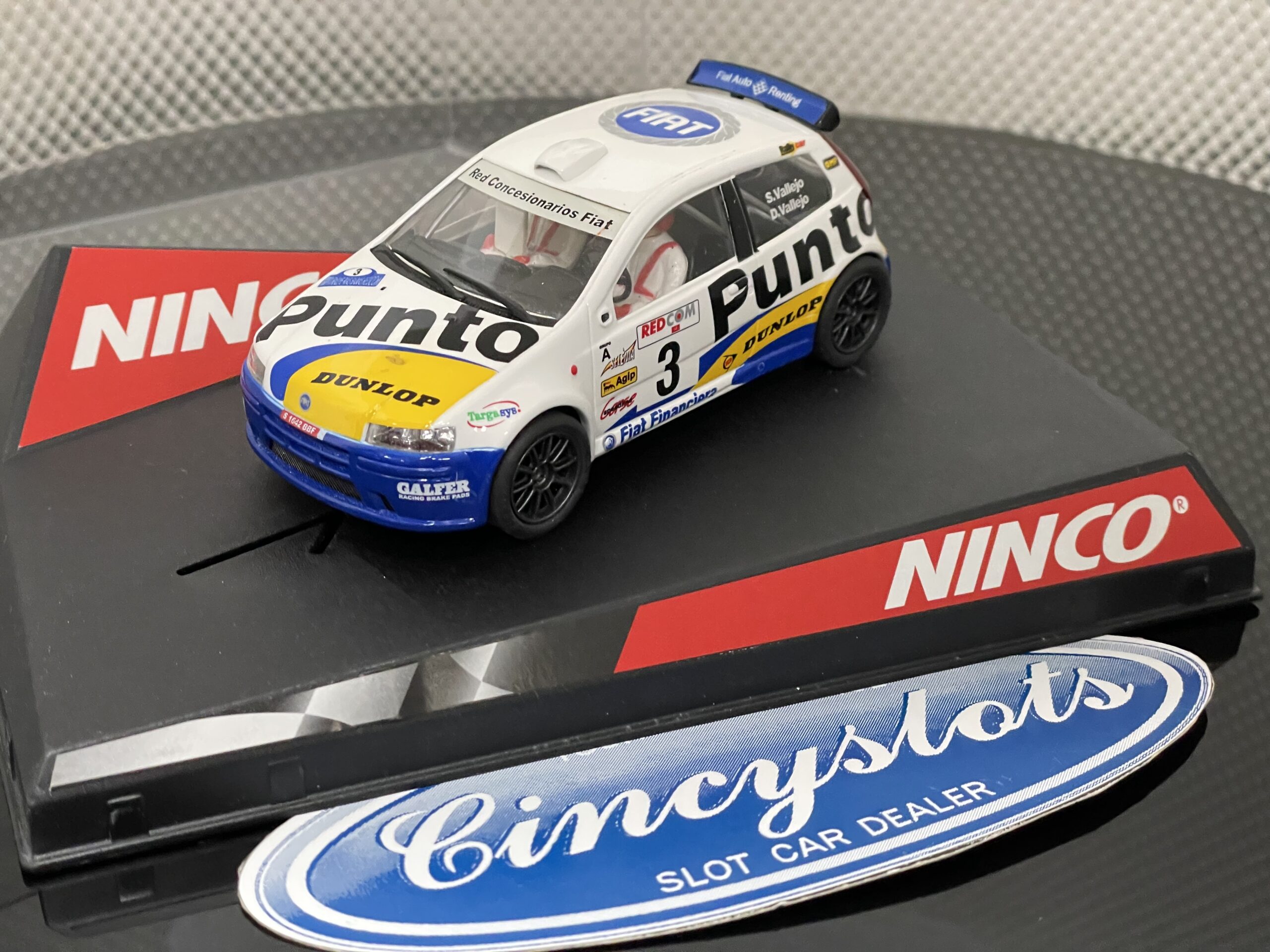 Ninco 50289 Fiat Punto, 1/32 Slot Car, Used.