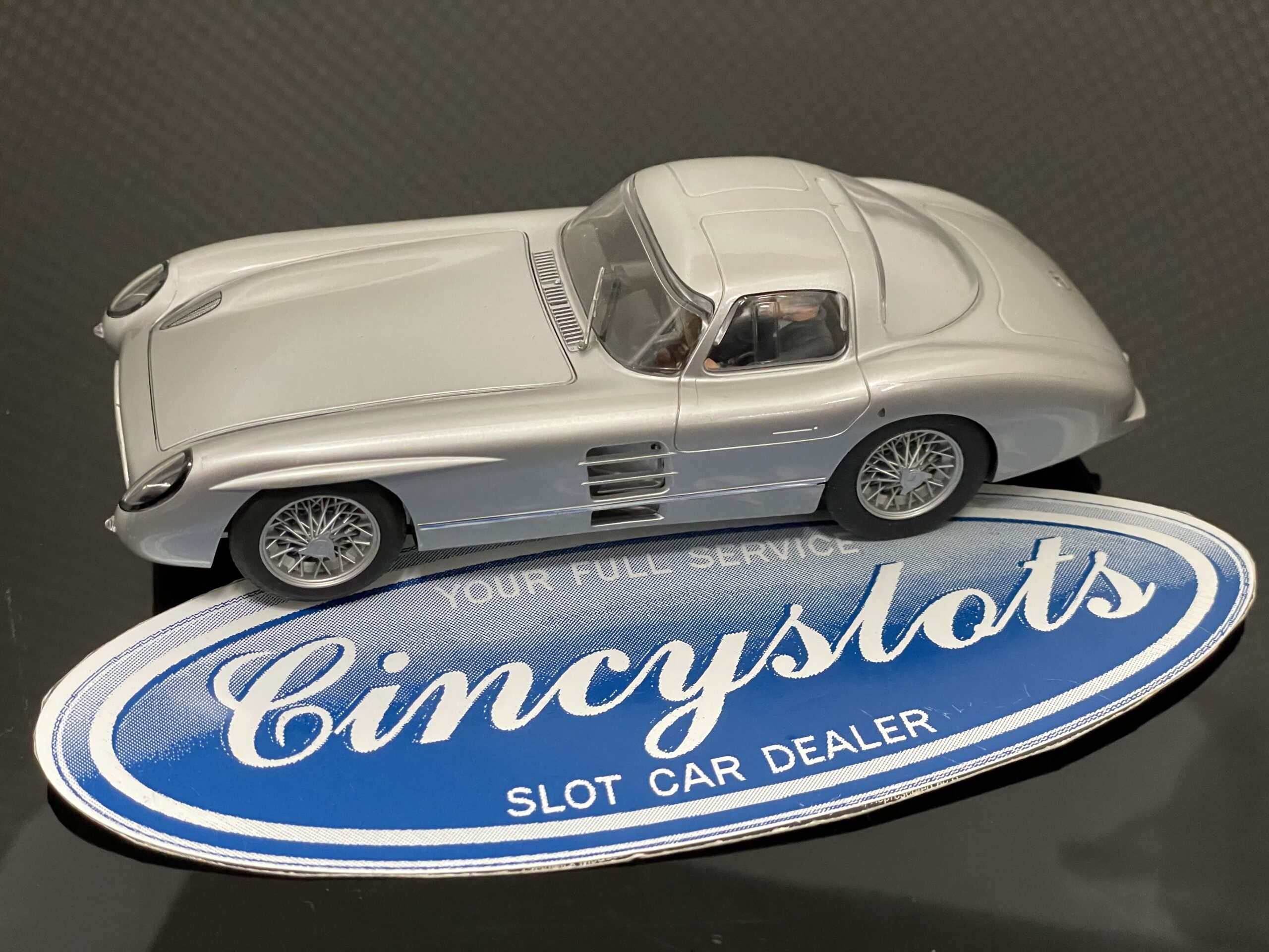 Scalextric Mercedes 300 SLR 1/32 Slot Car, Lightly Used.