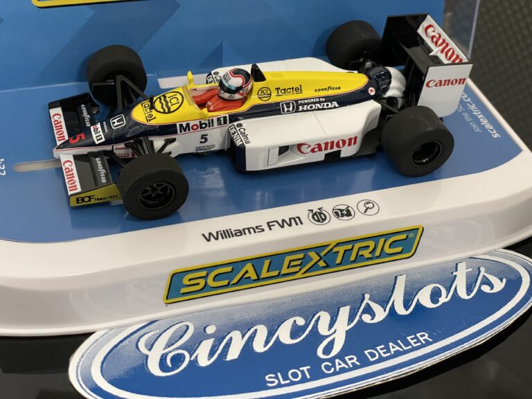 Scalextric C4318 Williams F1 Nigel Mansell 1/32 Slot Car.