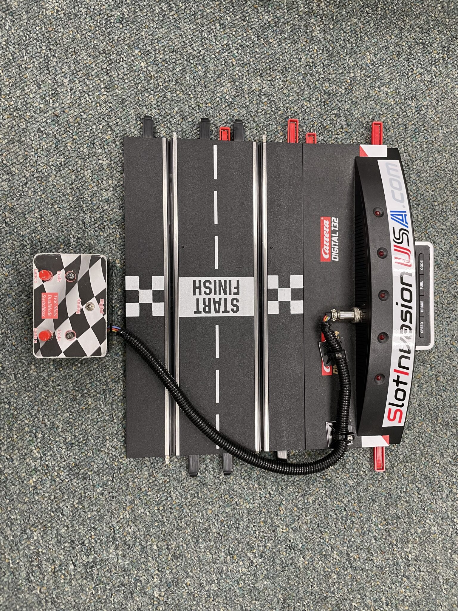 Carrera TEK-Slot Box Lightly Used. Race Analog and Digital. W/R1 Lane ...