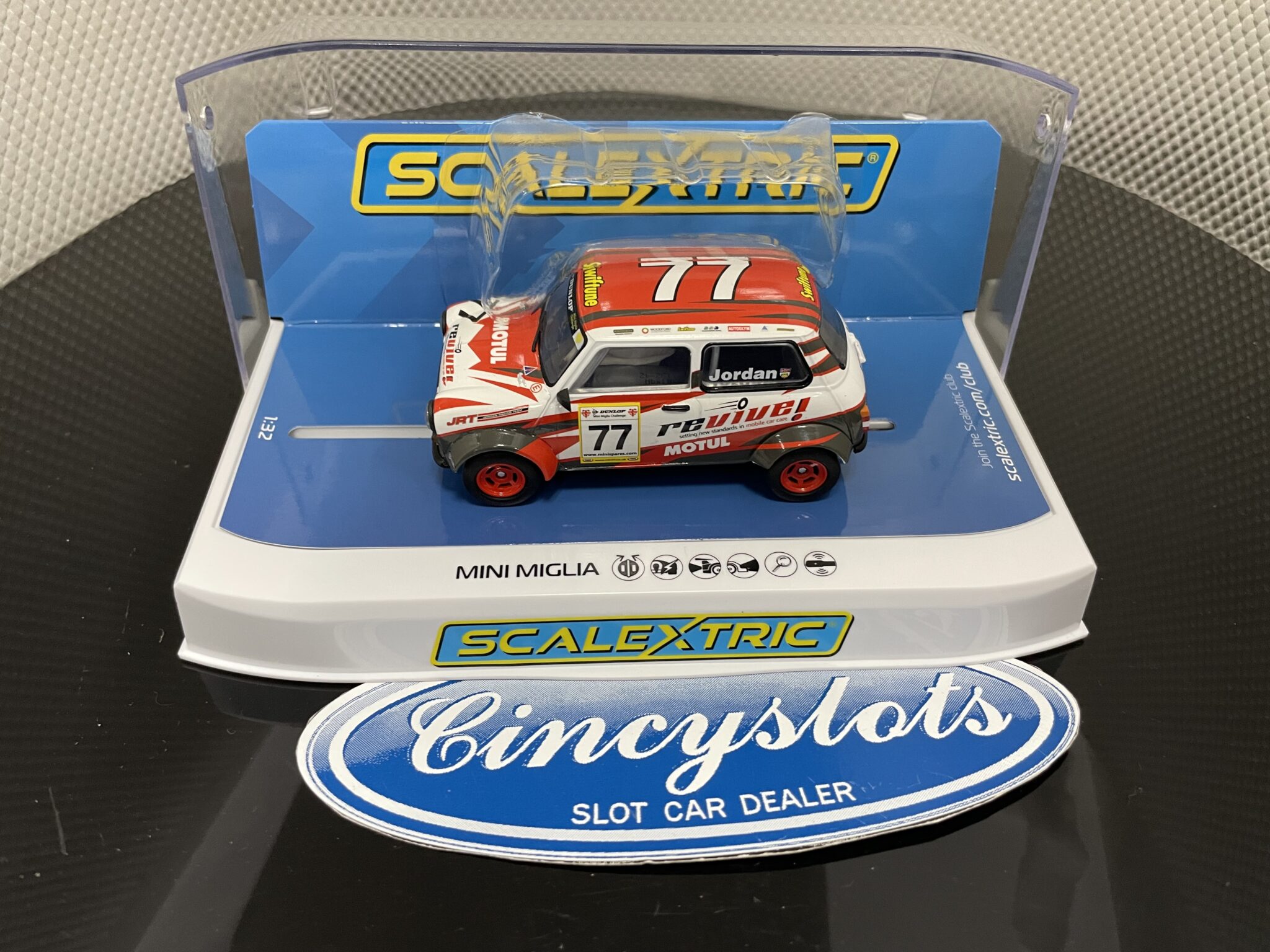 Scalextric C4344 Mini Miglia 1/32 Slot Car.