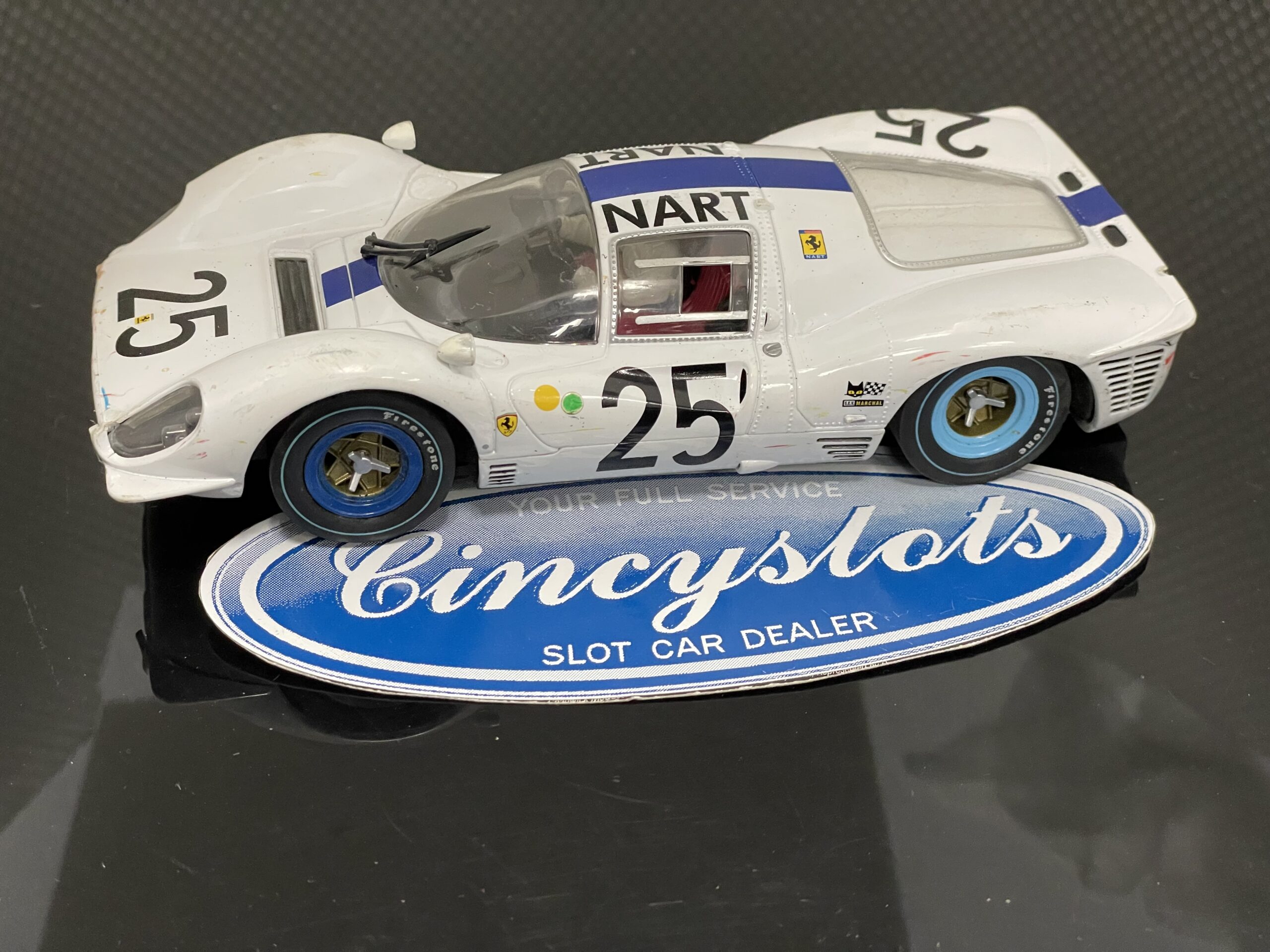 Carrera D124 23732 Ferrari 330 Used Rough, Tested and Working. Wrong ...