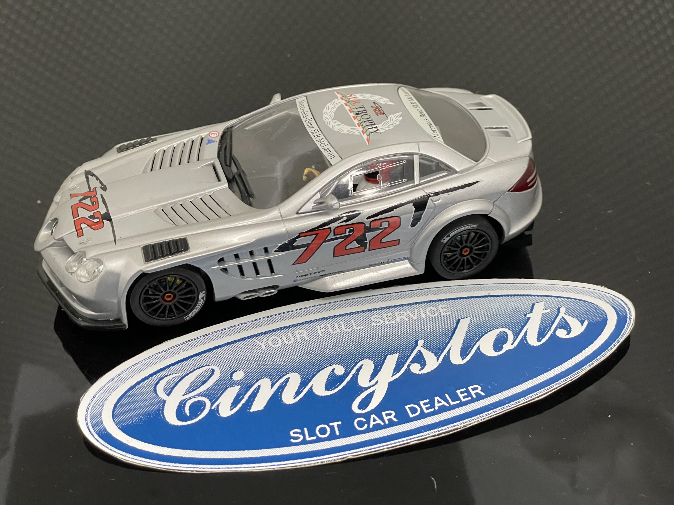 Carrera D132 30484 Mercedes SLR #722 USED.