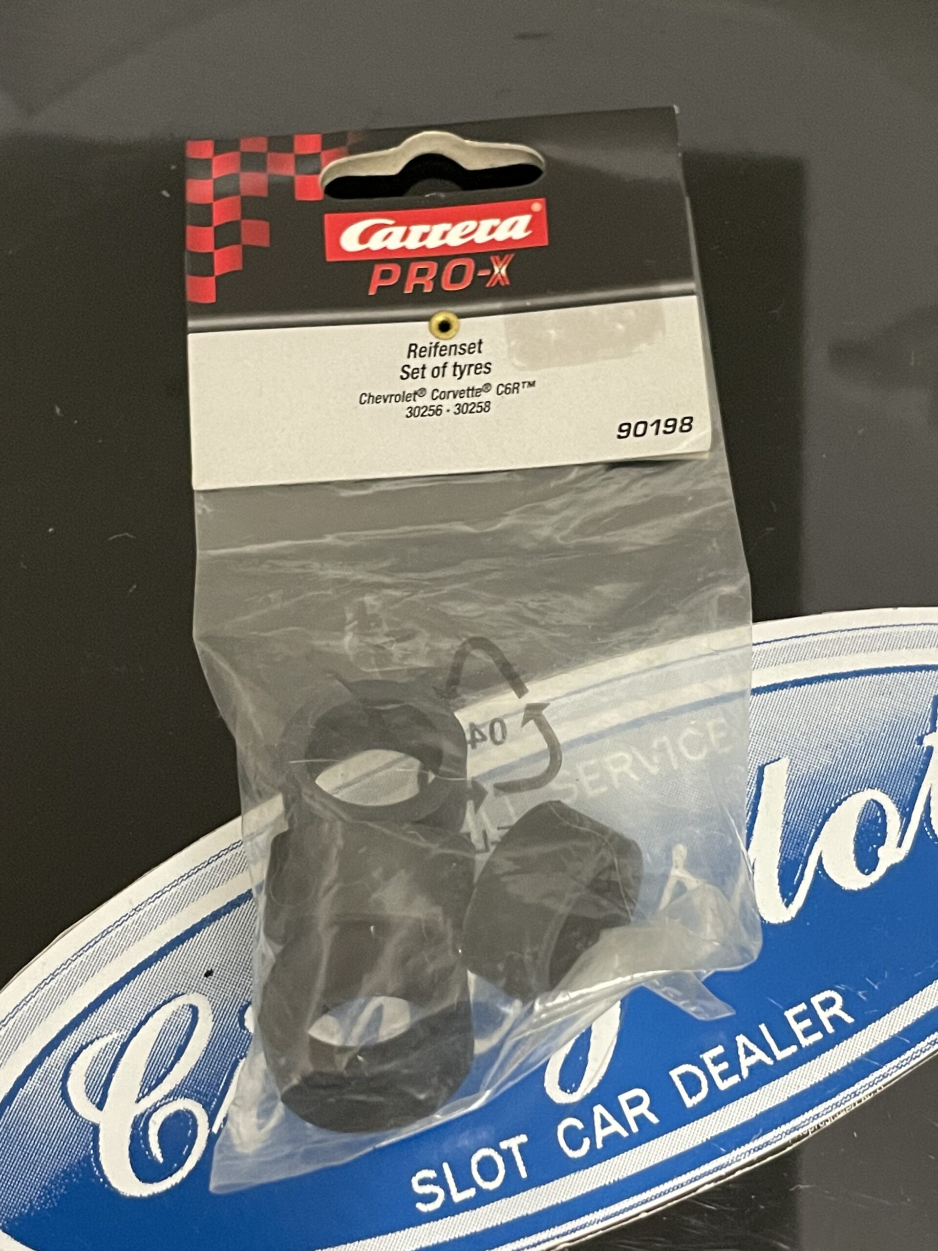 Carrera 90198 Corvette C6R Tire Set.