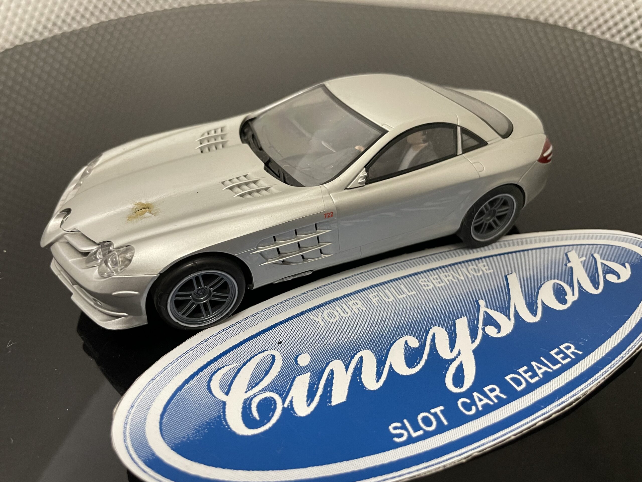 Scalextric Mercedes McLaren Rough, tested and Running.