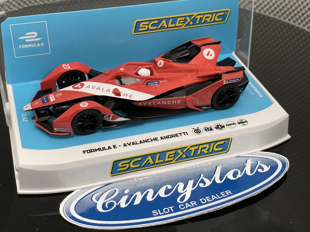 Scalextric C4315 Formula E Andretti 1/32 Slot Car.